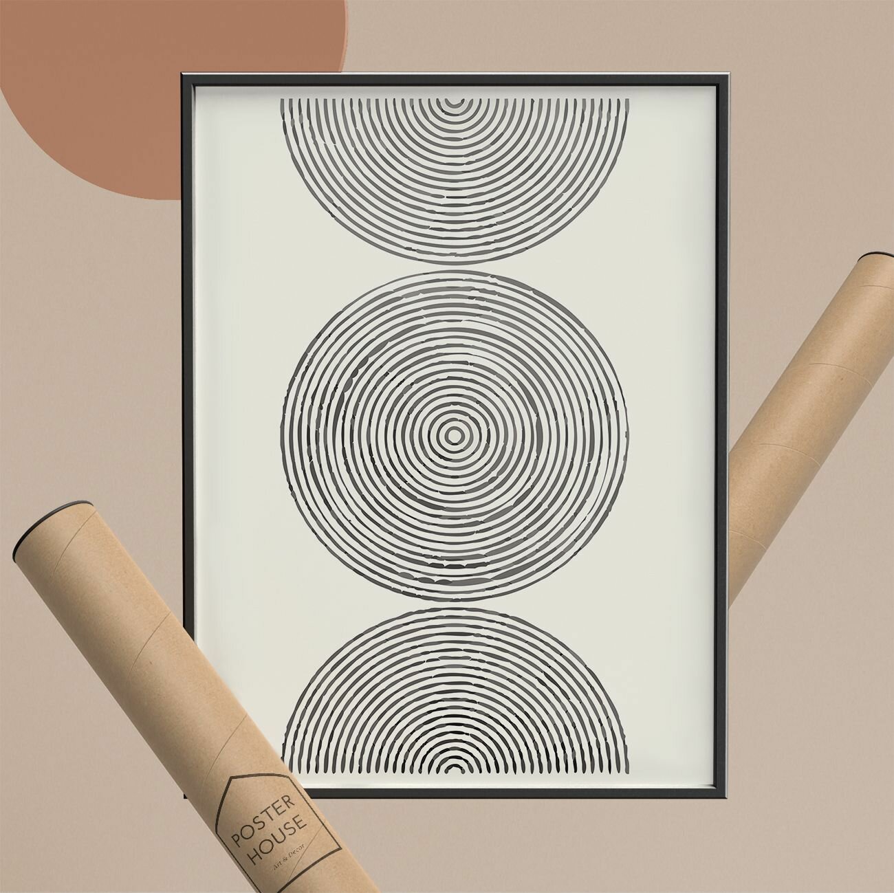 Название: Постер фигуры, абстракция 50х70 см без рамы/ Минимализм/ Плакат для интерьера, в подарок