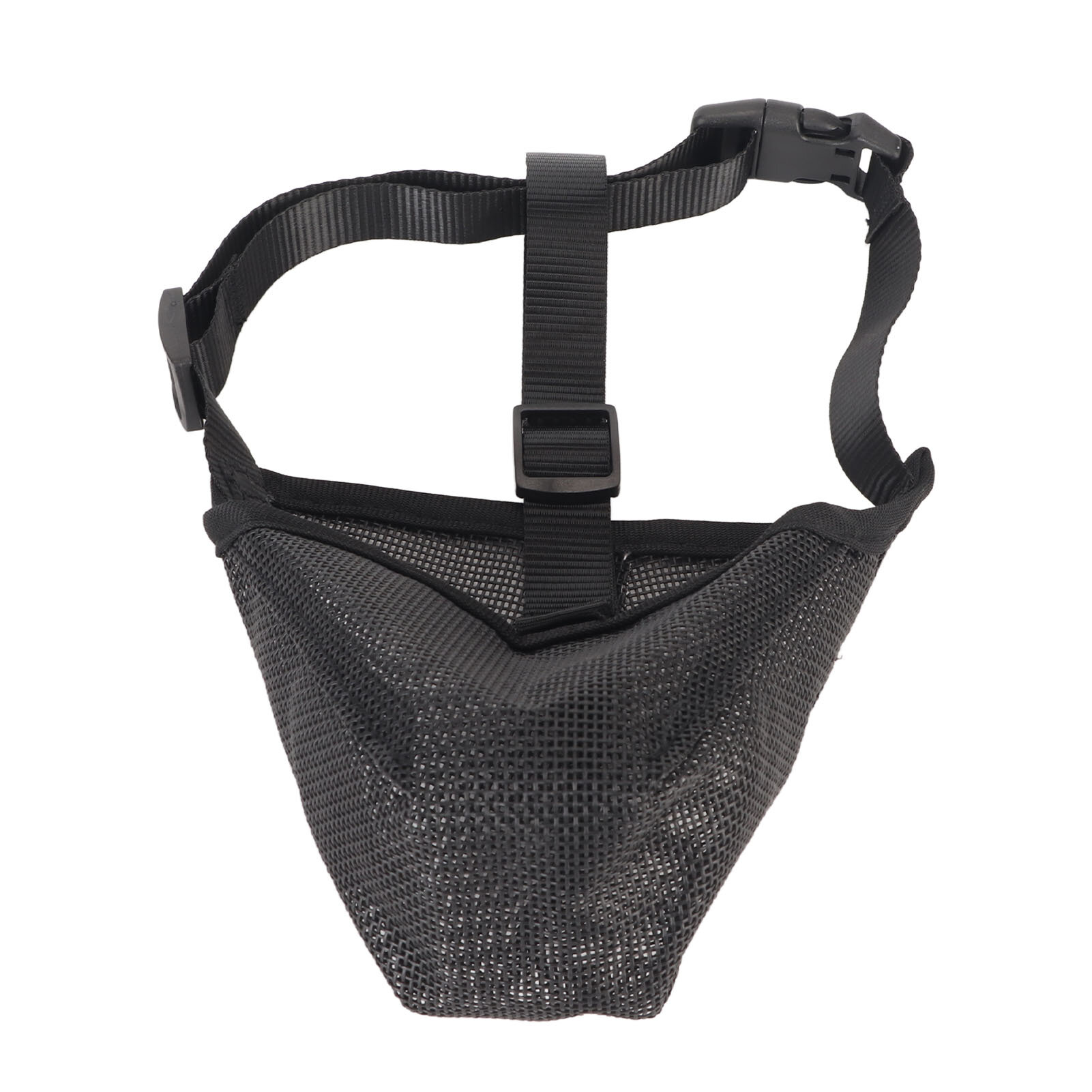 Dog Muzzle Breathable Adjustable Dogs Mesh Covered for Biting Chewing Licking Barking Scavenging Poisoned Bait XS