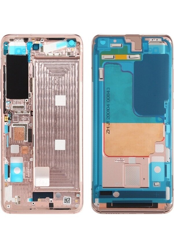 Совместимая передняя панель корпуса с ЖК-дисплеем для Xiaomi Mi 10 5g / Mi 10 Pro 5g Gold