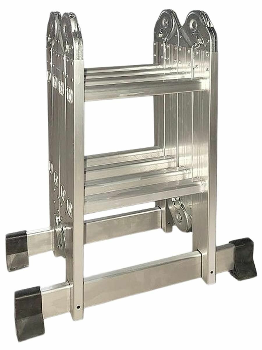 Лестница шарнирная (трансформер) Техпром 2,5 метра 4х2 ступени KH-4S402 (ск)