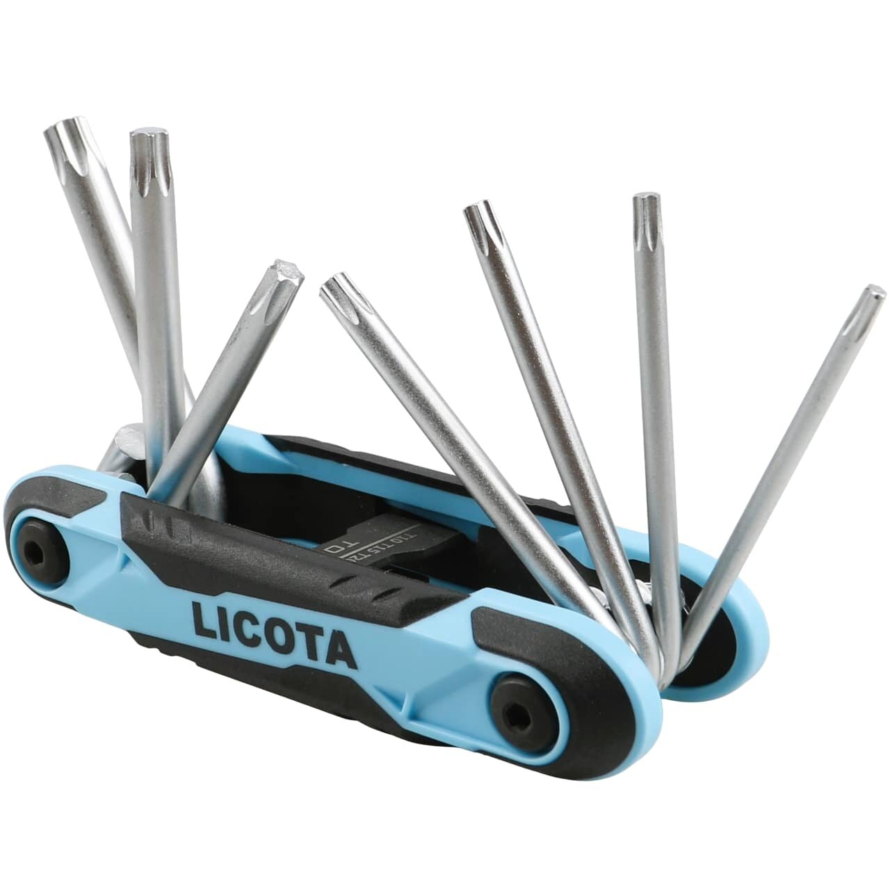 Licota FX1S071D2CV Набор складных ключей Torx, 7 пр, T10-T40
