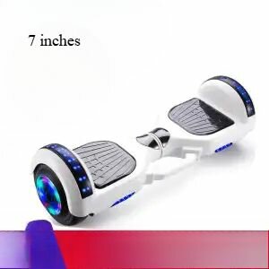 Гироскутер, диаметр: 7 (дюймы), белый, розовый