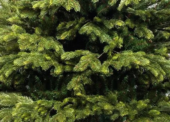 Искусственная елка Байкальская 210 см, литая + ПВХ, царь елка