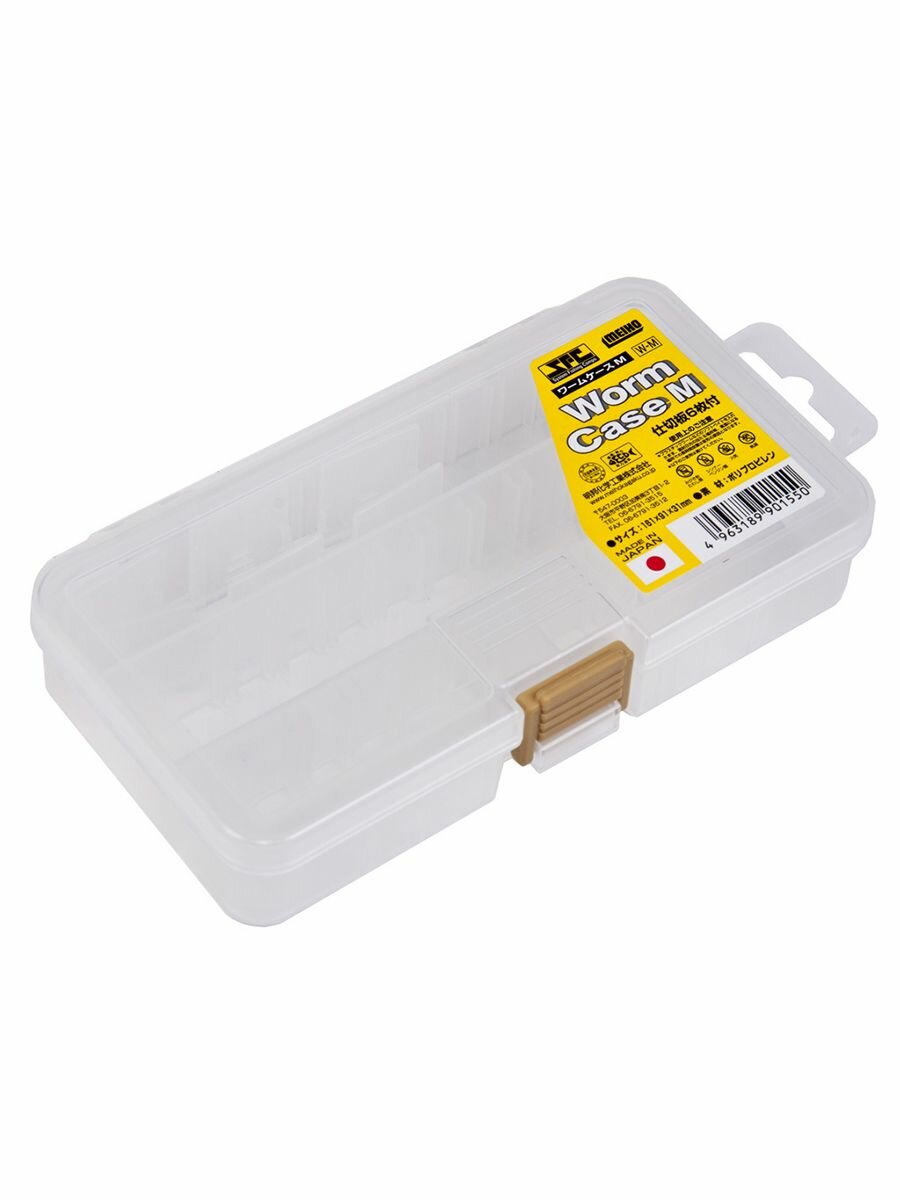 Коробка рыболовная Meiho SFC WORM CASE M 161x91x31