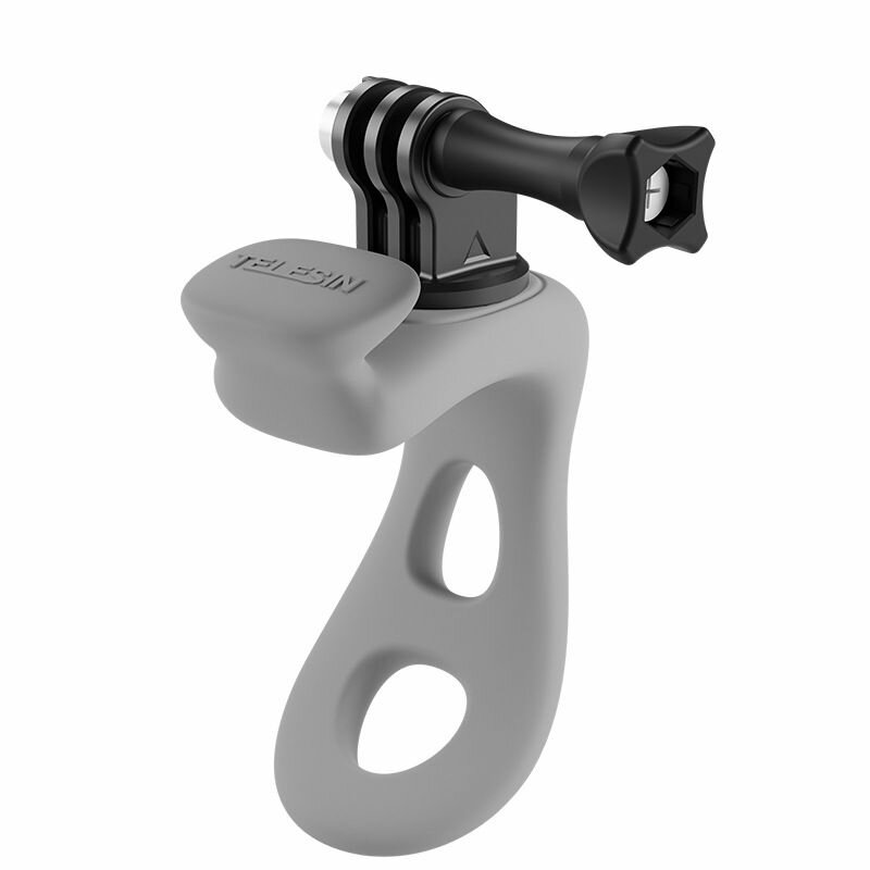 Гибкий эластичный кронштейн для спортивной камеры TELESIN зеленый, Велосипедная трубка для руля мотоцикла, Перекладина, Палка, держатель для лыж, GoPro, DJI