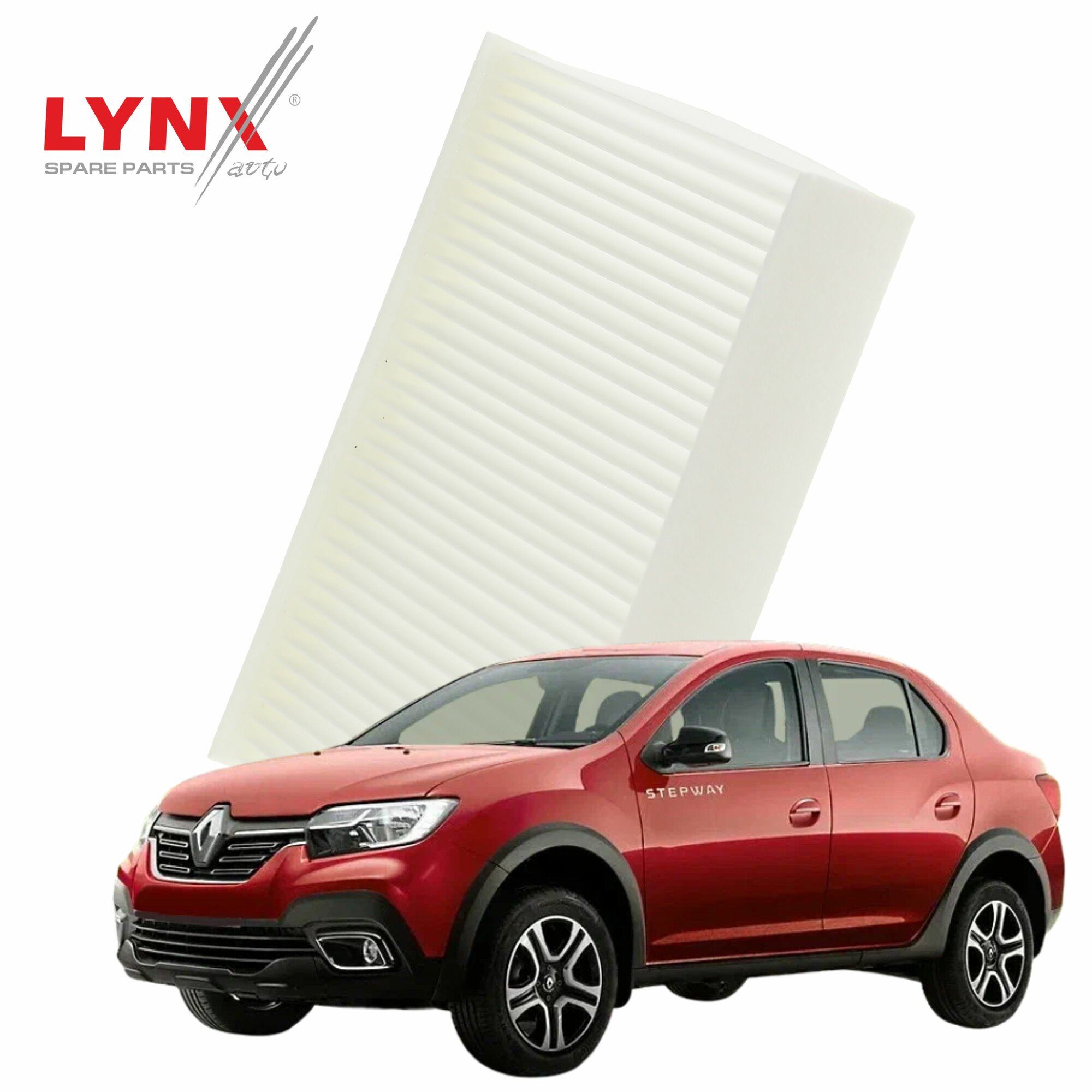 Фильтр салонный Renault Logan Stepway (1) 2018 - 2022 / 1шт LYNXauto