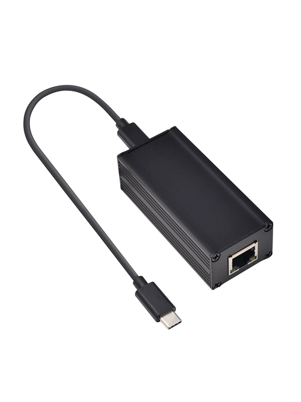 Gigabit PoE to USB C Converter POE to Type C Driver 20V Output 10/100/1000Mbps Ethernet Adapter Mobile Device Broadband