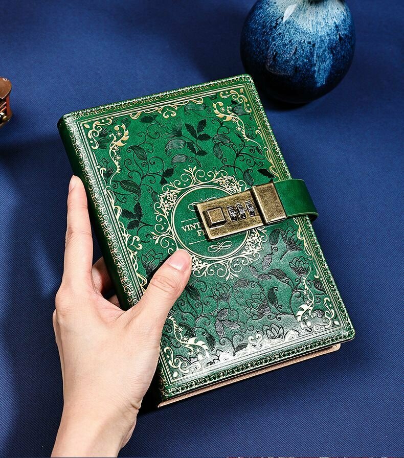 Ретро защищенный паролем Noteboy/Дневник с замком/Блокнот B6