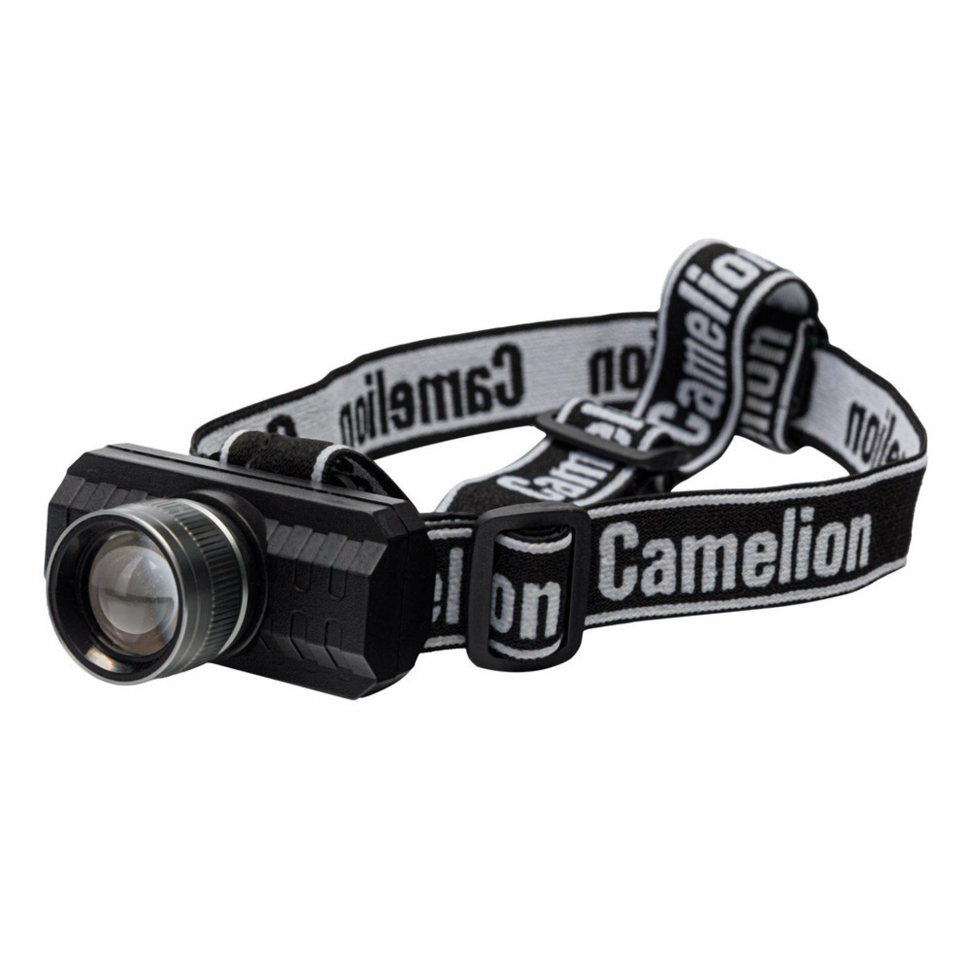 Налобный фонарь Camelion LED53779 акк.3.7V XPE 3W ZOOM 3 режима Type-C