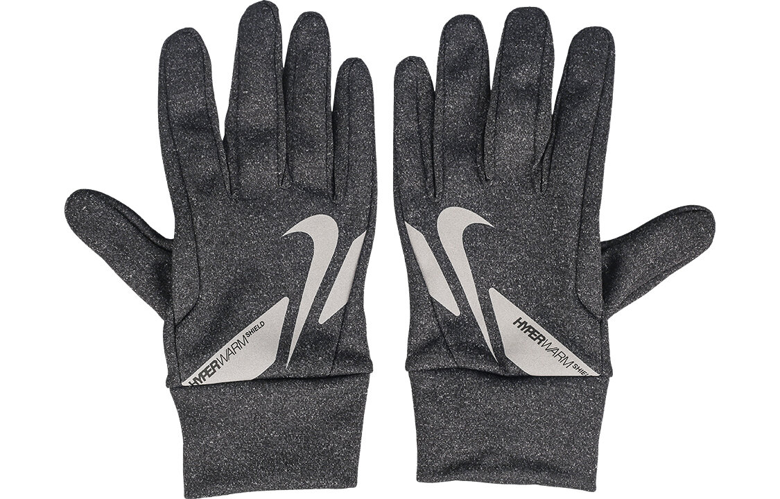 Спортивные перчатки мужские Nike из полиэстера и силикона, серые, M EU