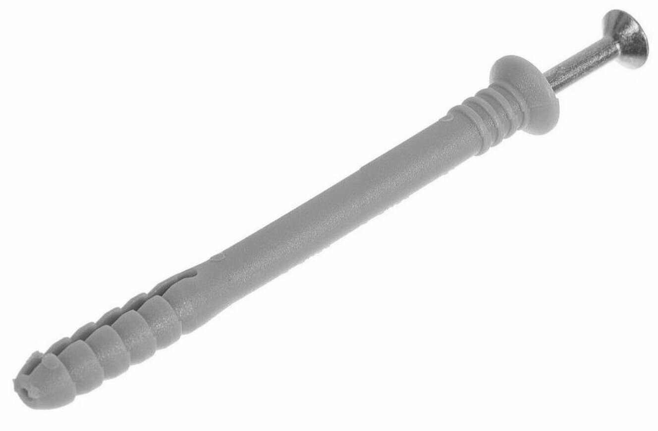 Дюбель-гвозди Кач-Крепеж, потайной бортик, 8x100 мм, 70 штук