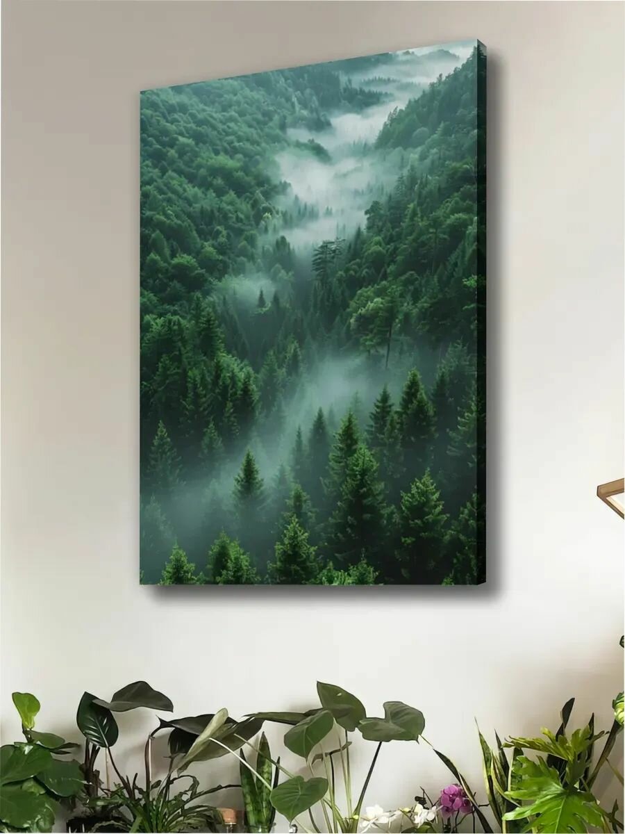 Картина Туманный змей интерьерная 30х40см 1шт.