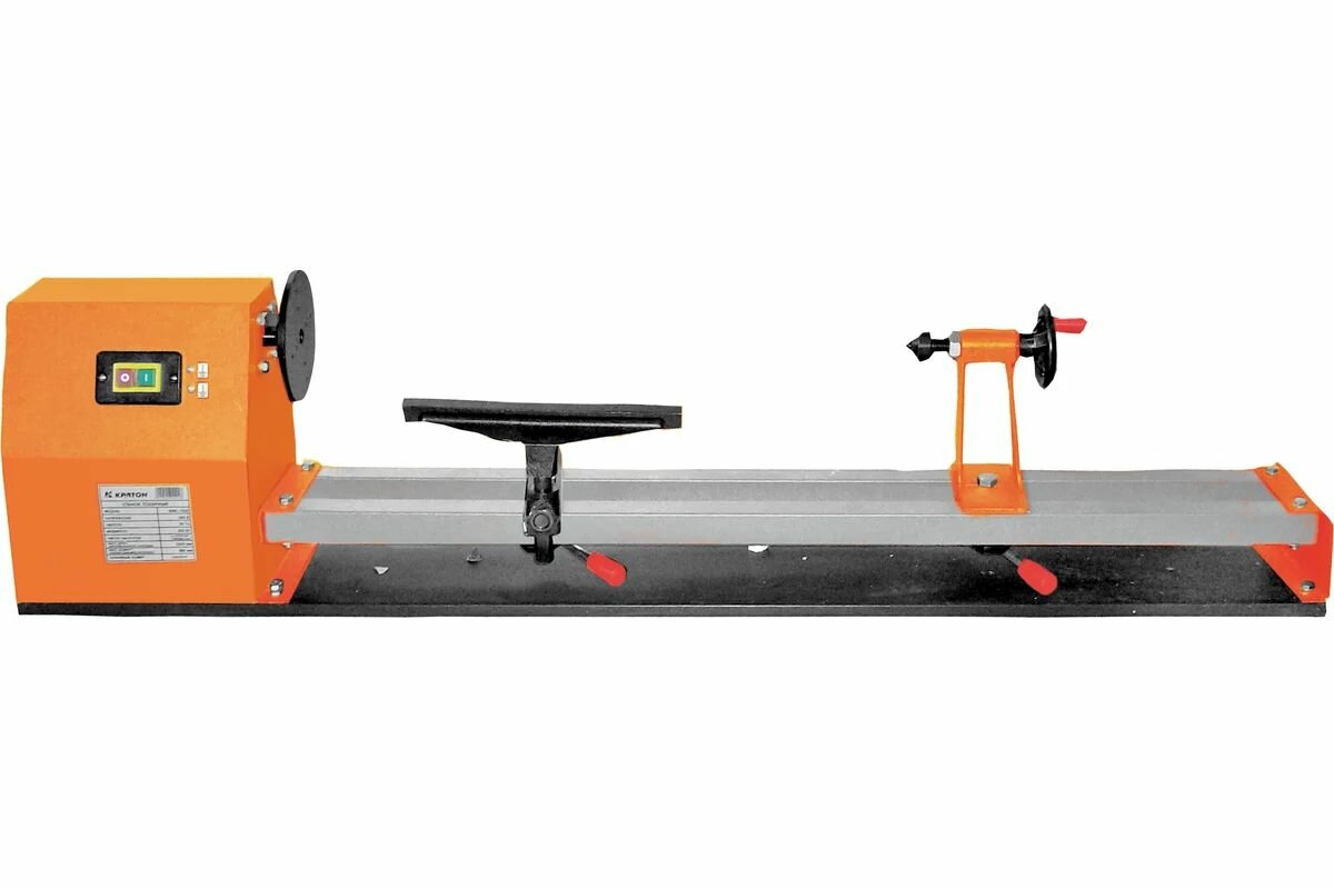 Токарный станок по дереву Кратон WML-1000, для дерева, полупрофессиональный