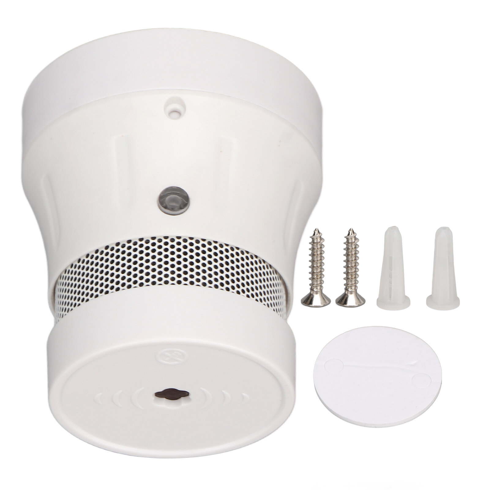 Детектор дыма для Tuya Zigbee, чувствительный, быстрый отклик, белый, интеллектуальная пожарная сигнализация на батарейках, для дома.