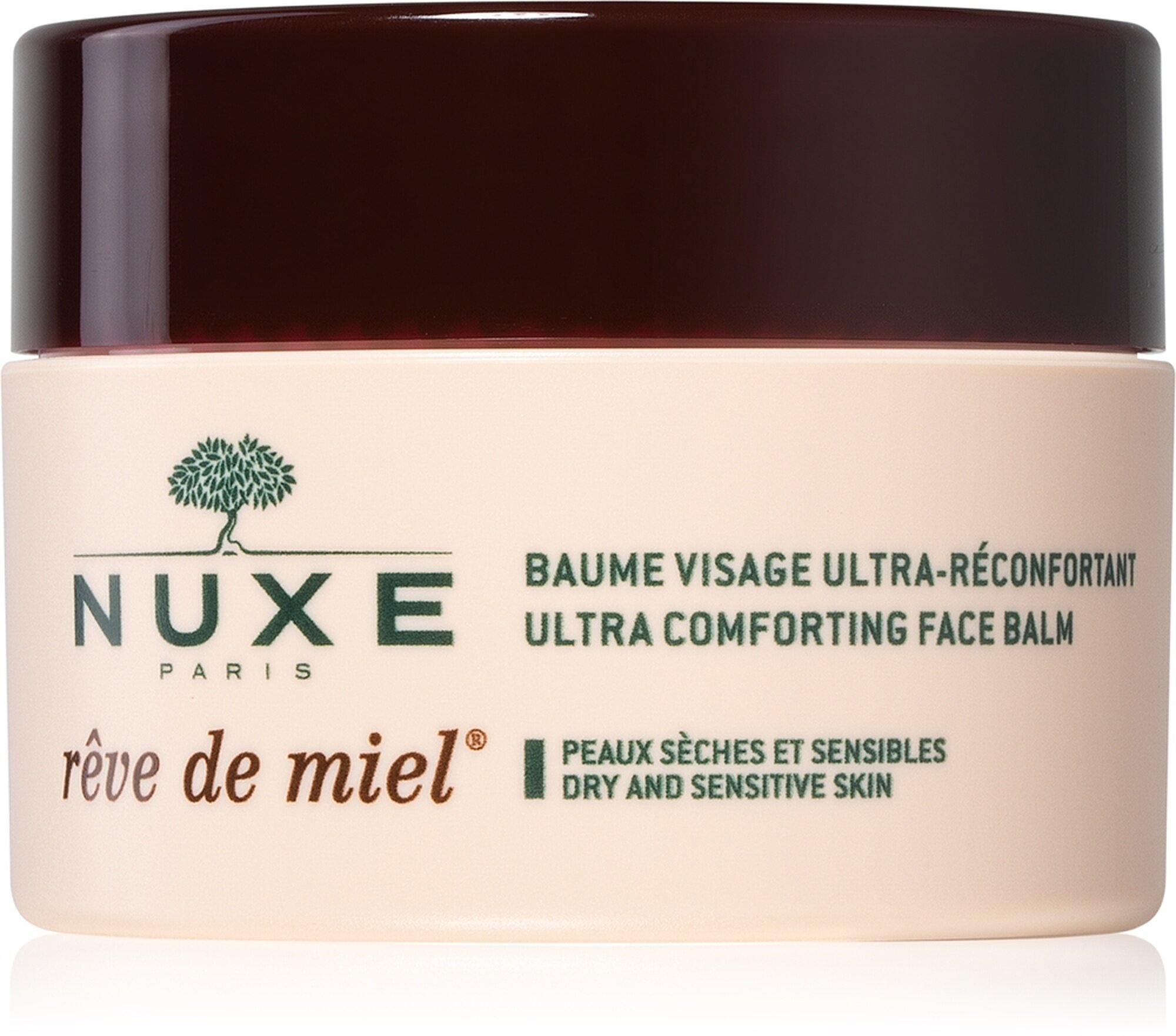 Nuxe Интенсивно успокаивающий бальзам для чувствительной и сухой кожи Reve de Miel 50 мл