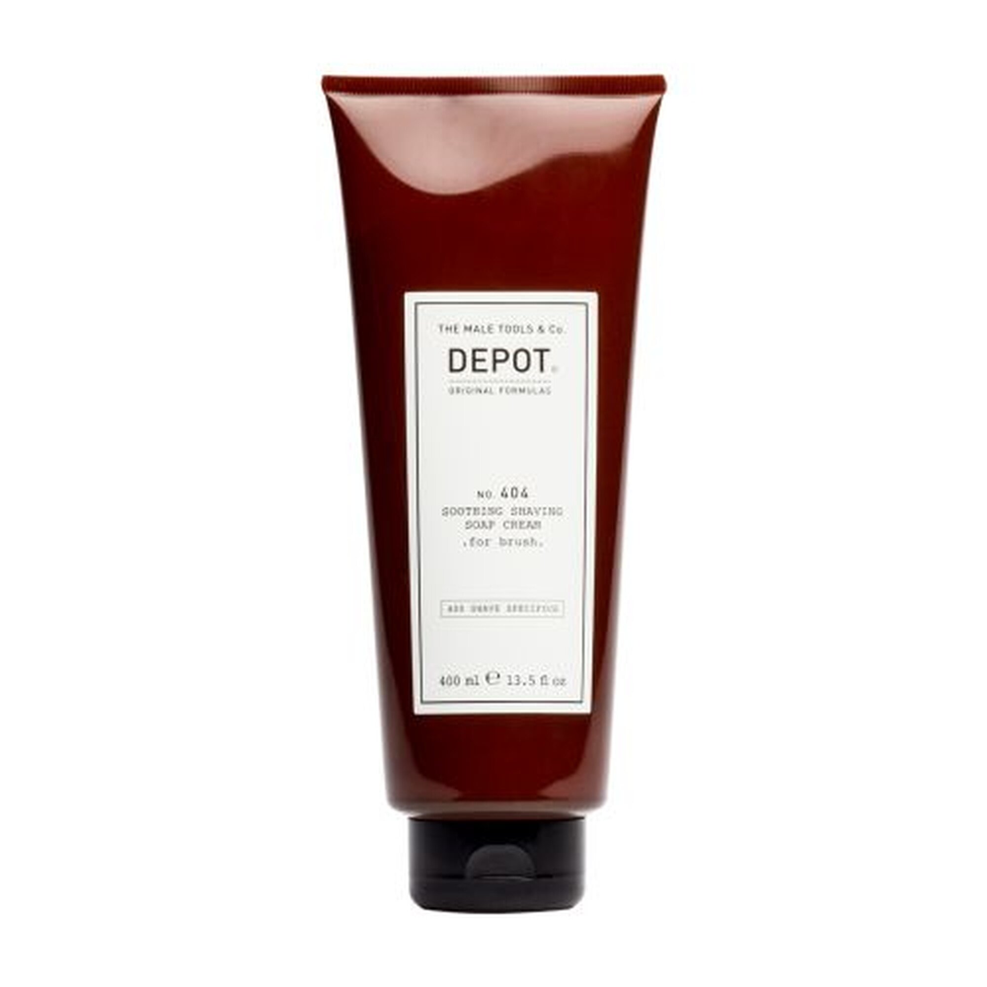 Крем для бритья Depot no.404, успокаивающий, для чувствительной кожи, 400мл