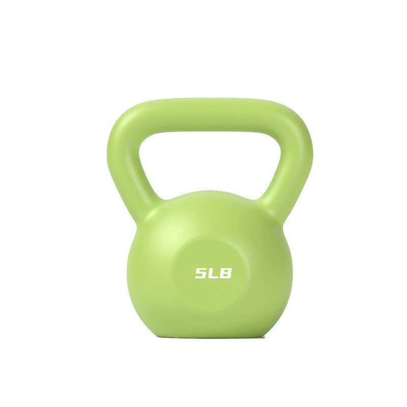 Котёл чугунный versatile kettlebell для домашних тренировок, зелёный, 5 lb