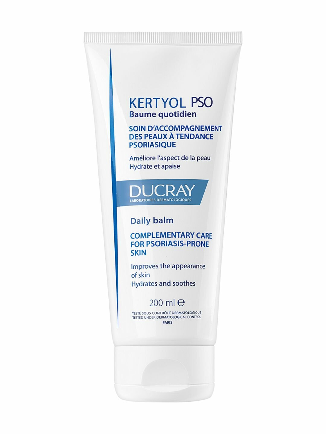 ДЮКРЭ КЕРТИОЛЬ P.S.O Увлажняющий бальзам для тела, 200 мл | DUCRAY Kertyol PSO Daily balm