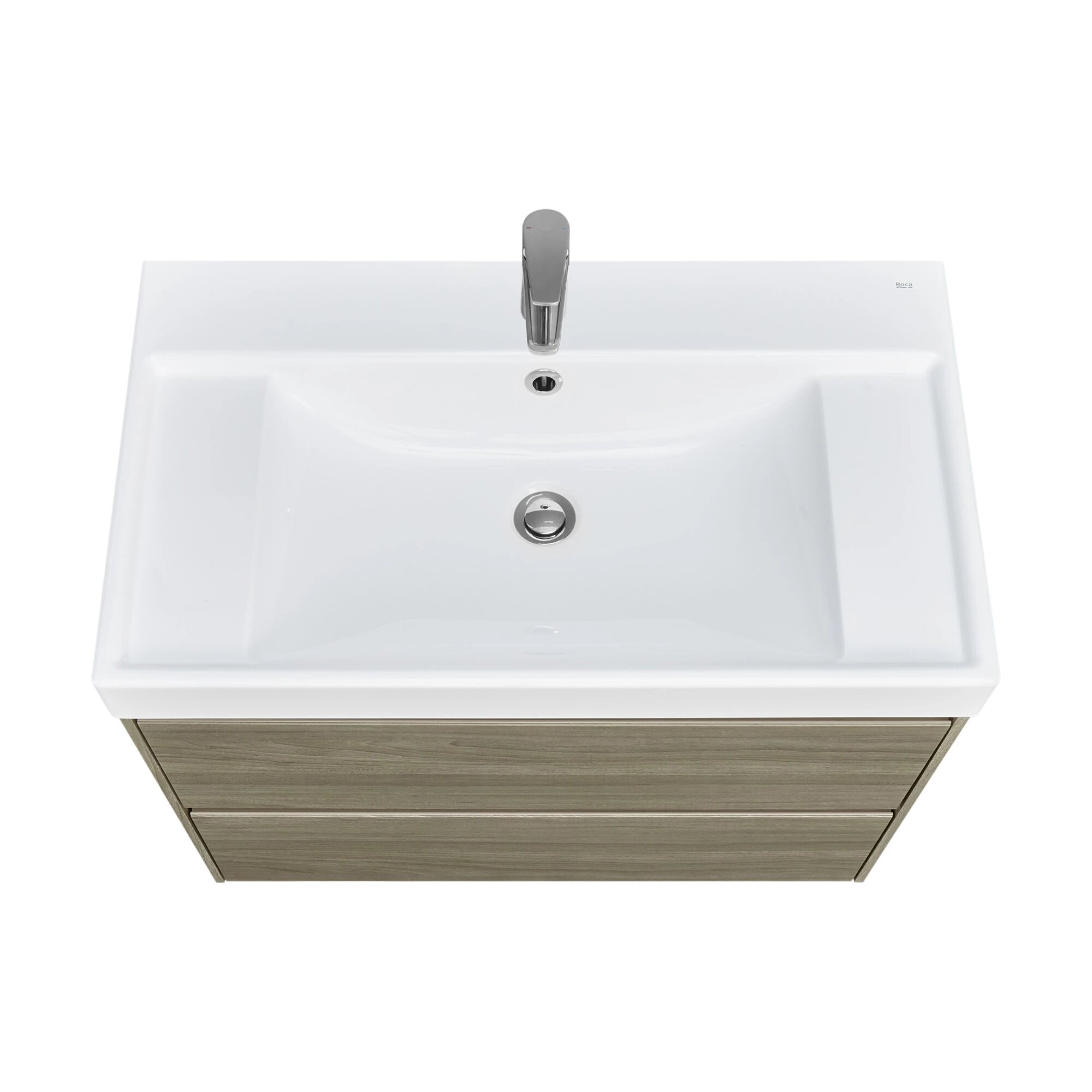 Тумба под раковину Roca Ona 80 темный вяз