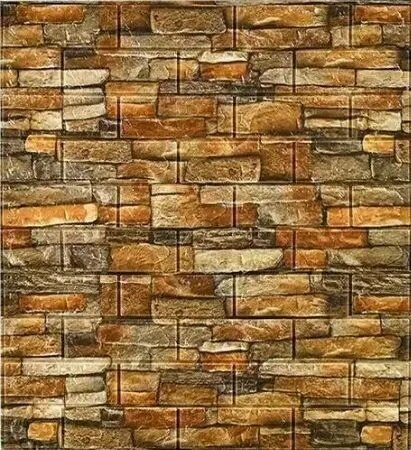3D стеновые панели самоклеящиеся под камень, 70x77 см, 20 шт, площадь 10.8 м²