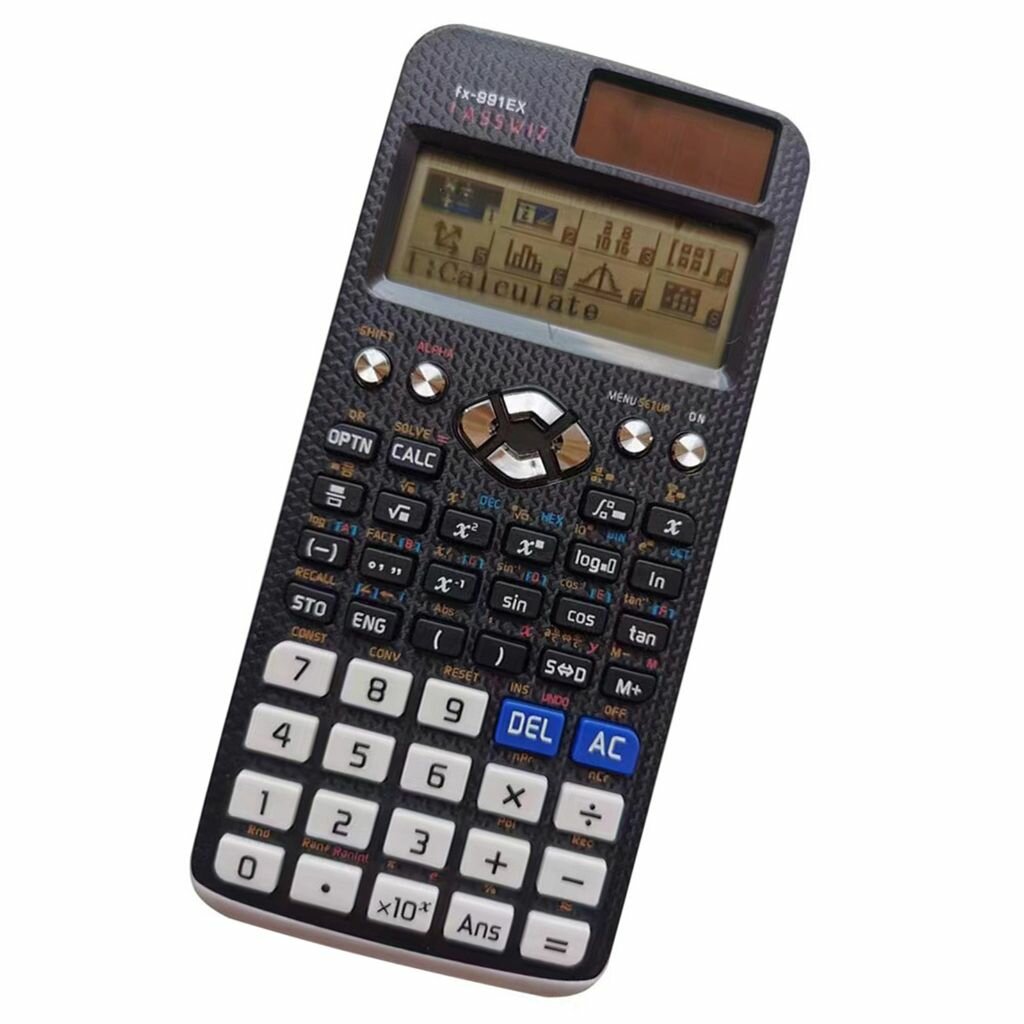 Продвинутый Научный калькулятор 552-Функциональный Вектор Комплексной Статистической Матрицы Мощности-Черный