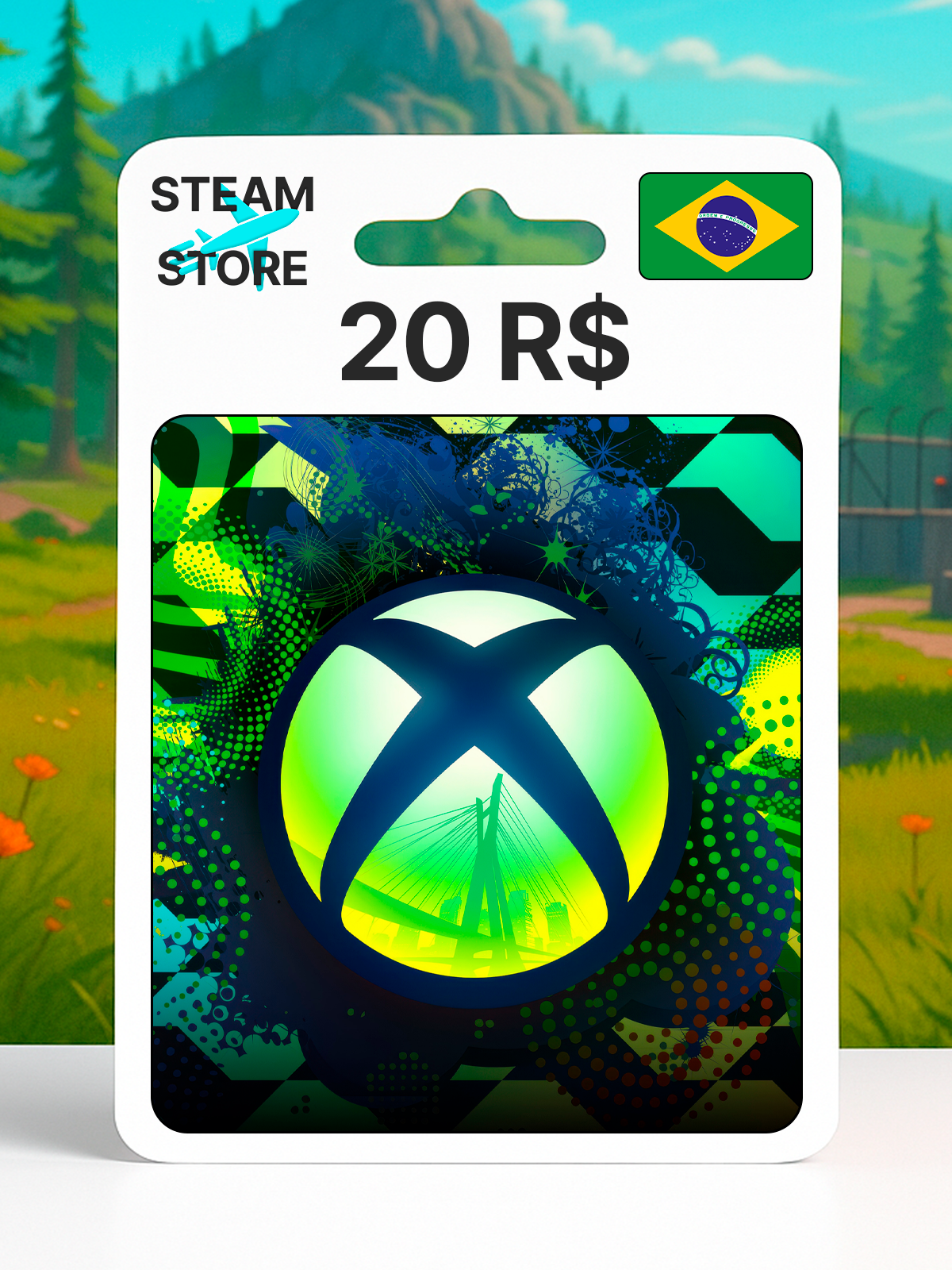 Карта оплаты Xbox Gift Card на 20 реалов | Бразилия | Пополнение Cчета | 20 R$