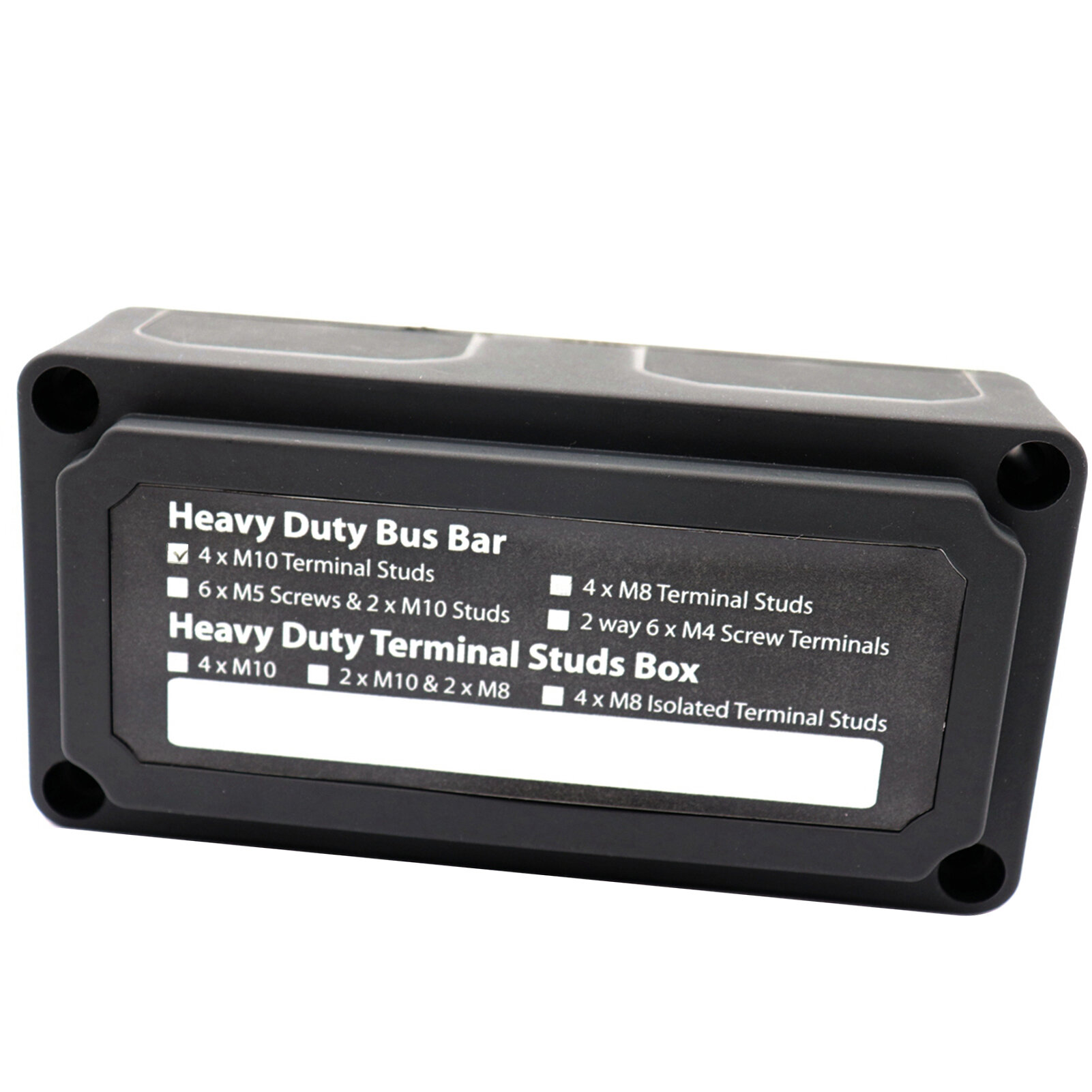 Шина питания 48V 300A, клеммный блок M10*4 для авто, караванов, лодок