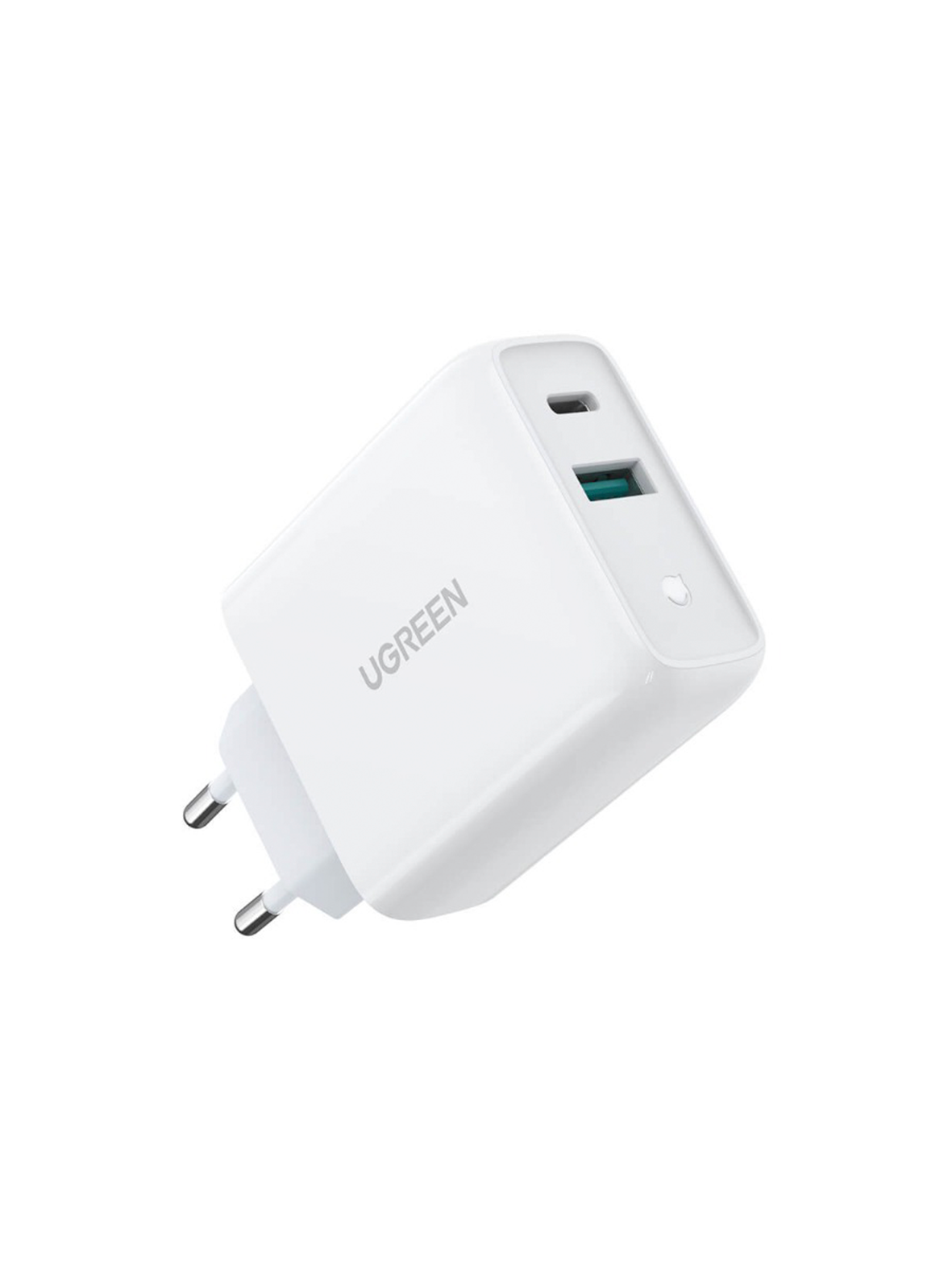 Сетевое зарядное устройство Ugreen USB A + USB C 36W Wall Charger, цвет белый (60468)