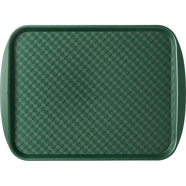 Поднос прямоугольный, полипропилен, 42✕30 см, зелёный (Restola)
