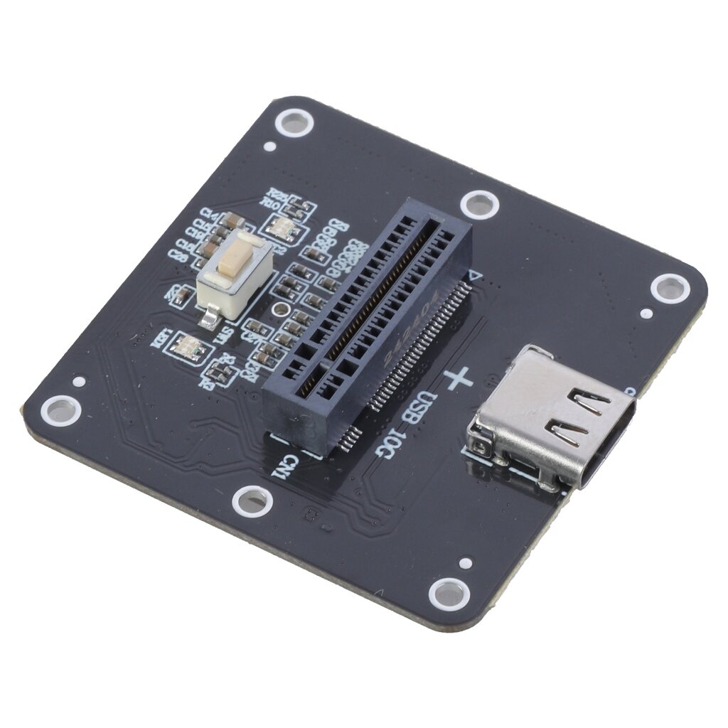 Плата адаптера M.2 к USB3.1 Type-C Плата расширения Платы конвертера JMS583 Основной управляющей микросхемы для SSD 2230-22110 M.2