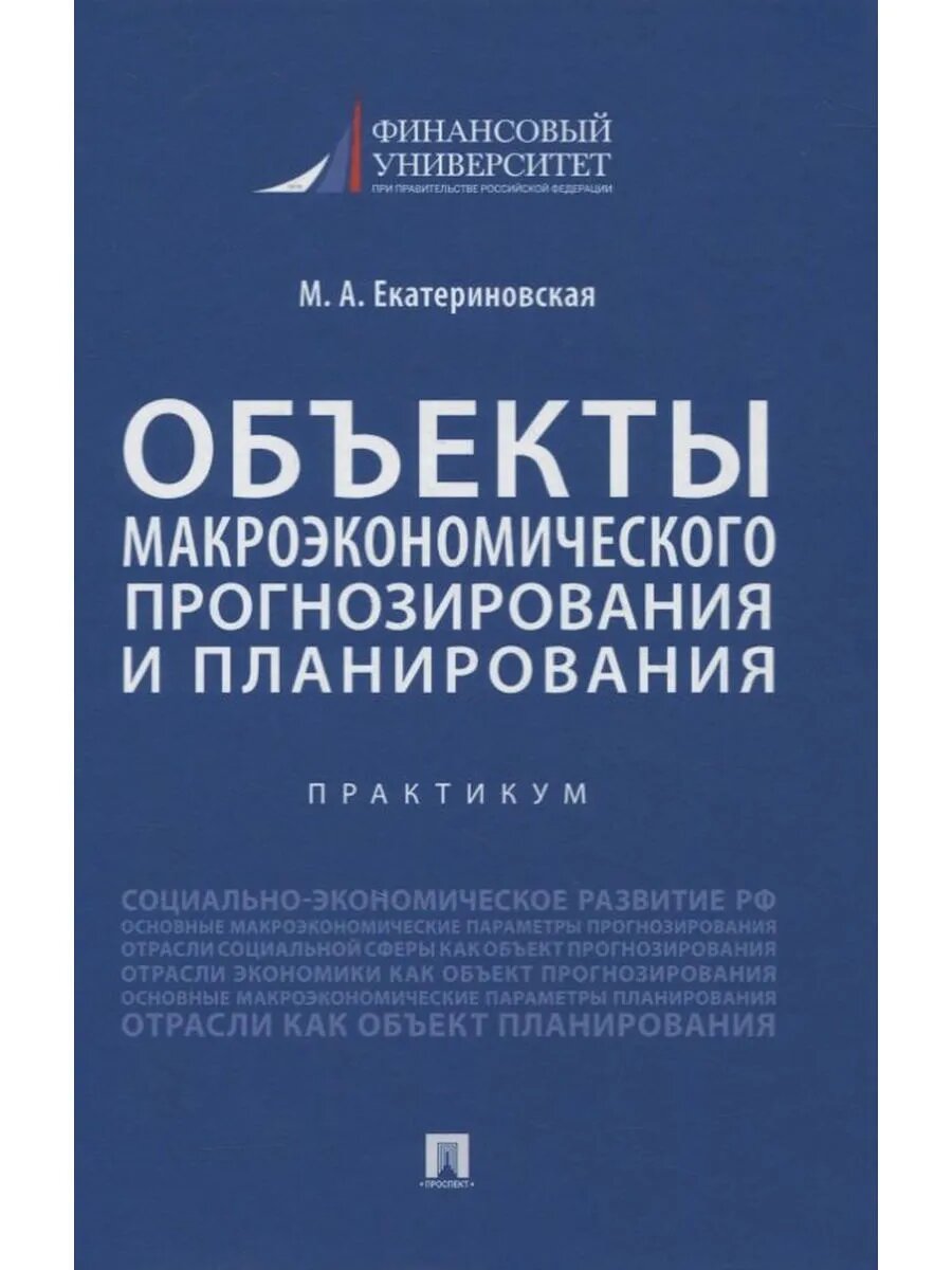 Объекты макроэкономического прогнозирования и планирования.