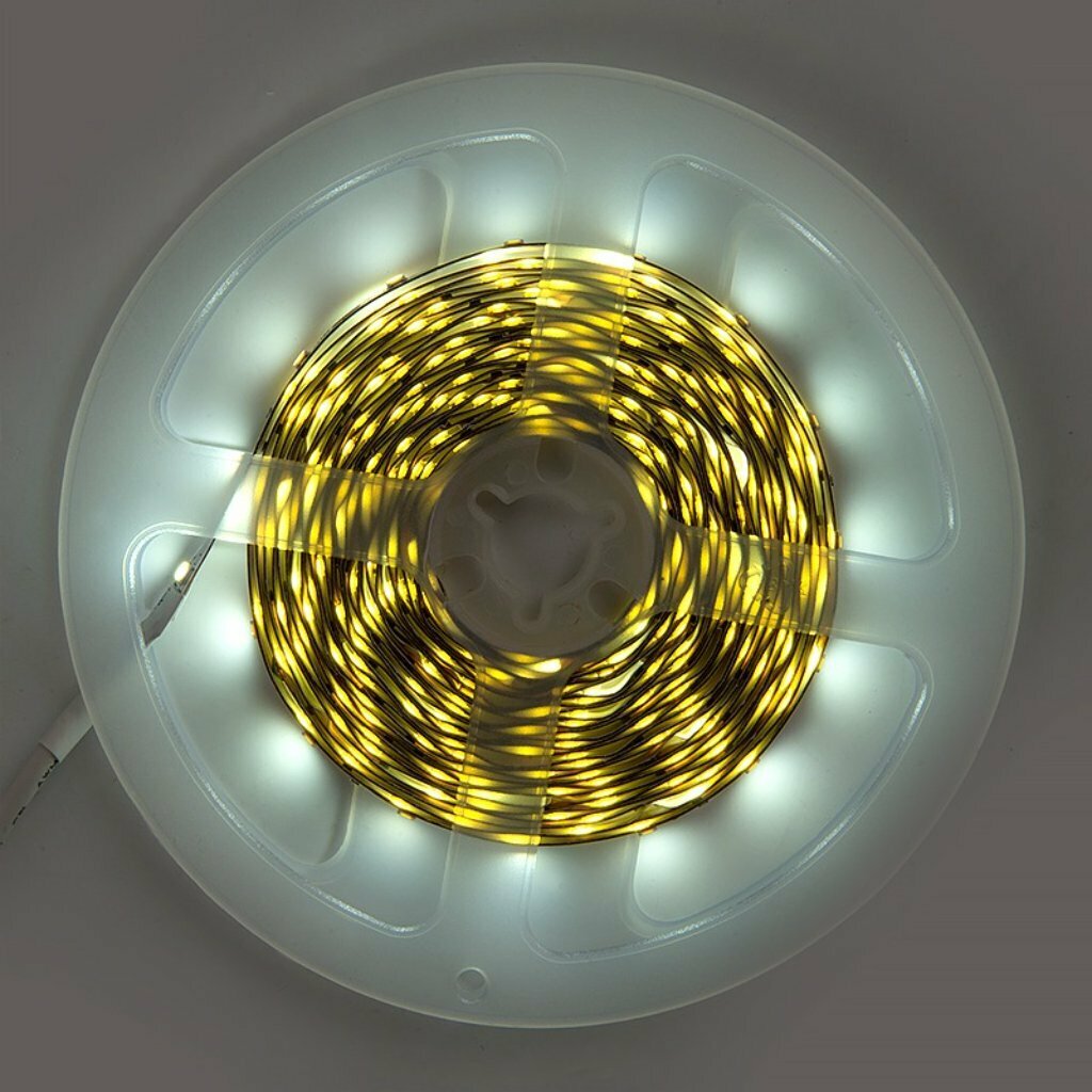 Лента светодиодная 5м, адаптор, GLS-2835-60-4.8-12-IP20-PRO-6-5-KIT,500422