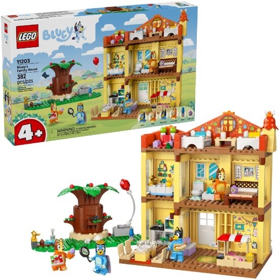 Конструктор Lego Bluey 11203 Дом семьи Блюи