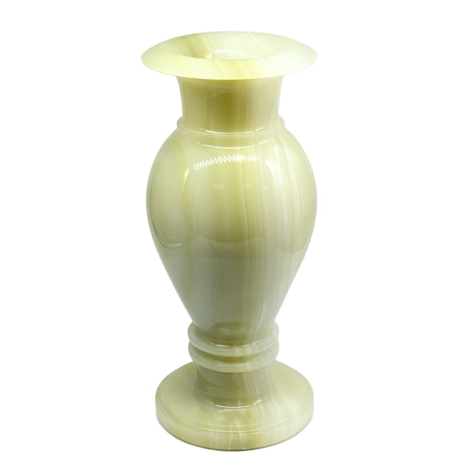 Ваза из камня оникс 125*125*300мм .