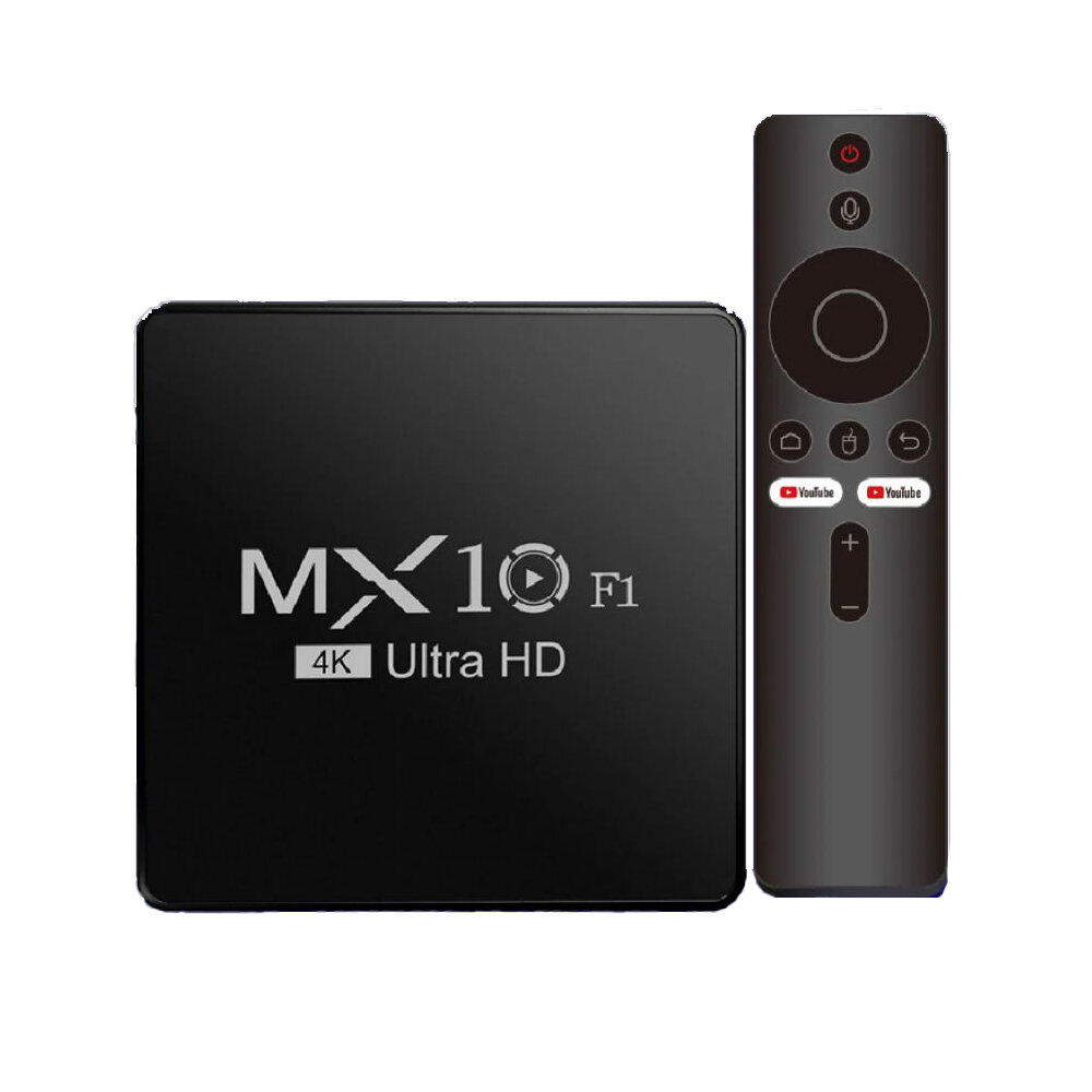 ТВ-приставка F1 Android 13 Mali-G31 4K 2 ГБ ОЗУ 16 ГБ eMMC флэш-память Медиаплеер Поддержка голосового дистанционного управления