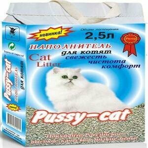 Пуси-кет Океанический д/котят впитывающий 2,5лх1,5кг