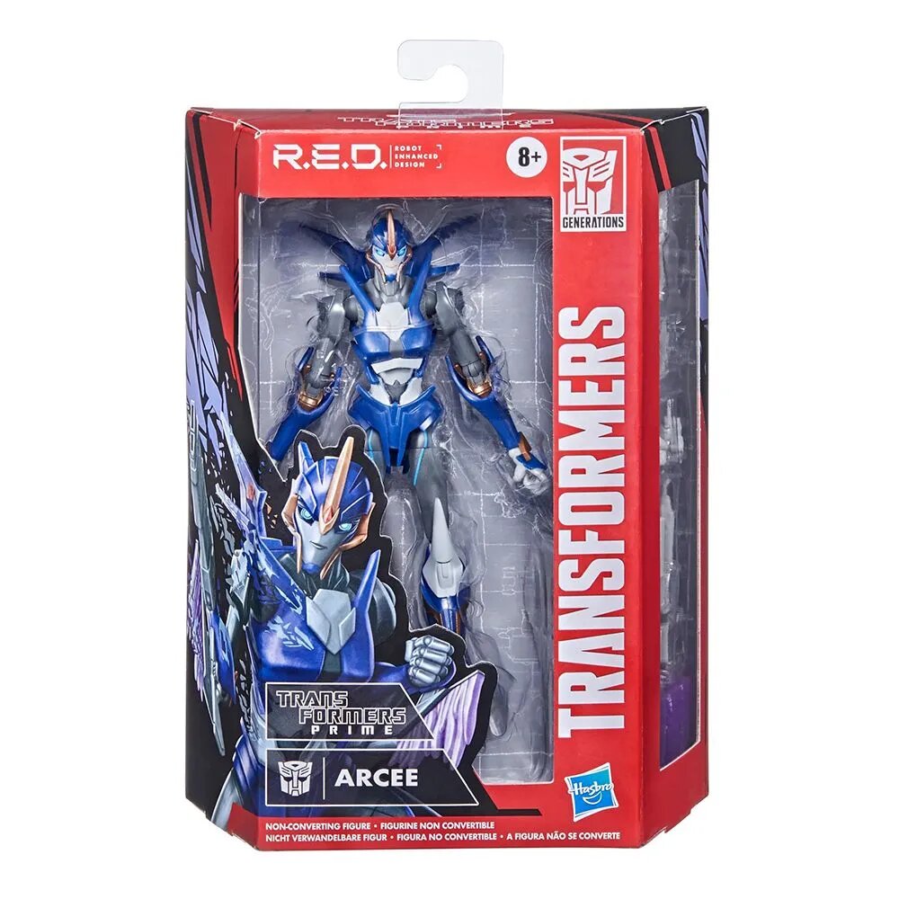 Трансформеры игрушки Hasbro Transformers Prime Robot Enhanced Design R.E.D Arcee 15cm
