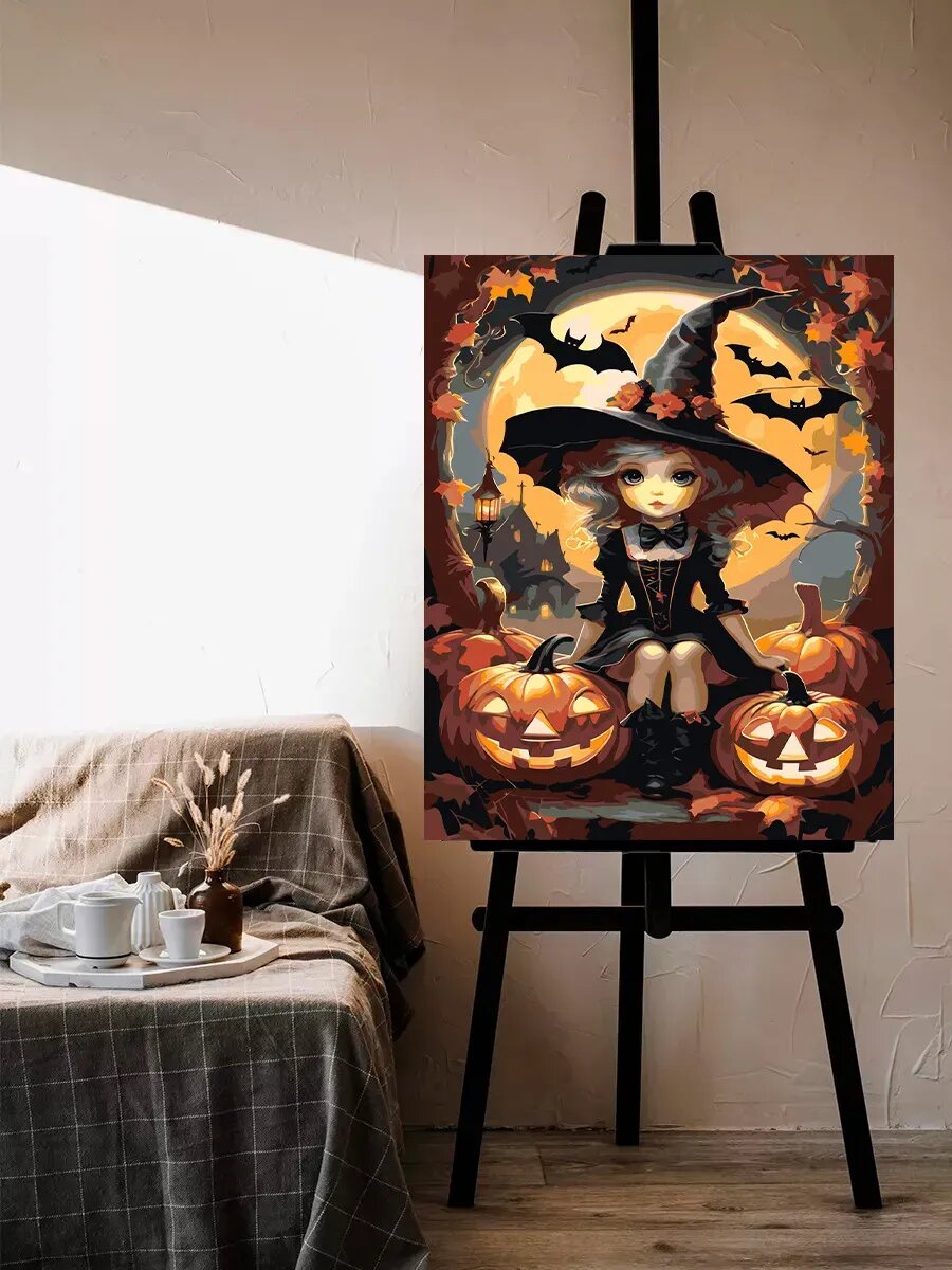 Картина по номерам Маленькая Девочка