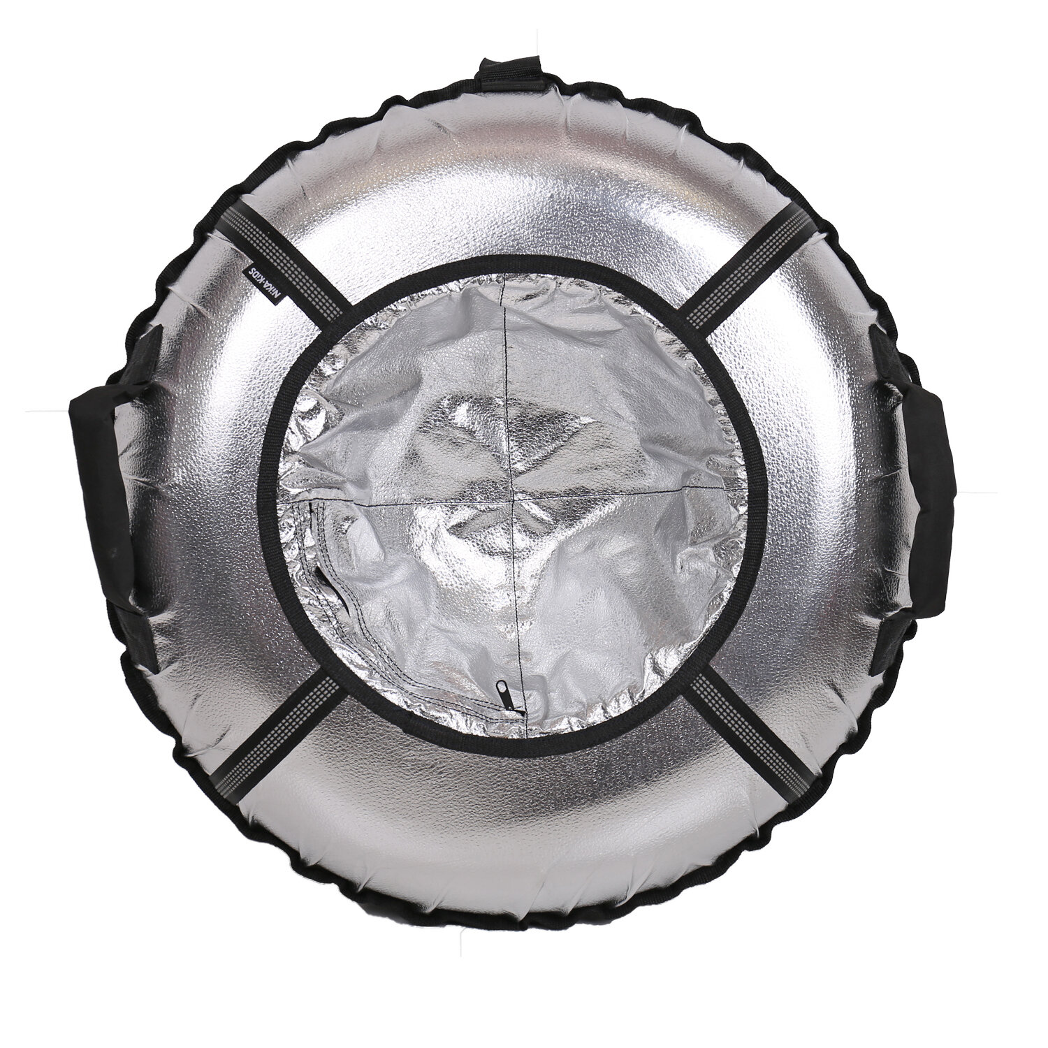 Тюбинг металлизированный ТБ10М-110/С серебристый