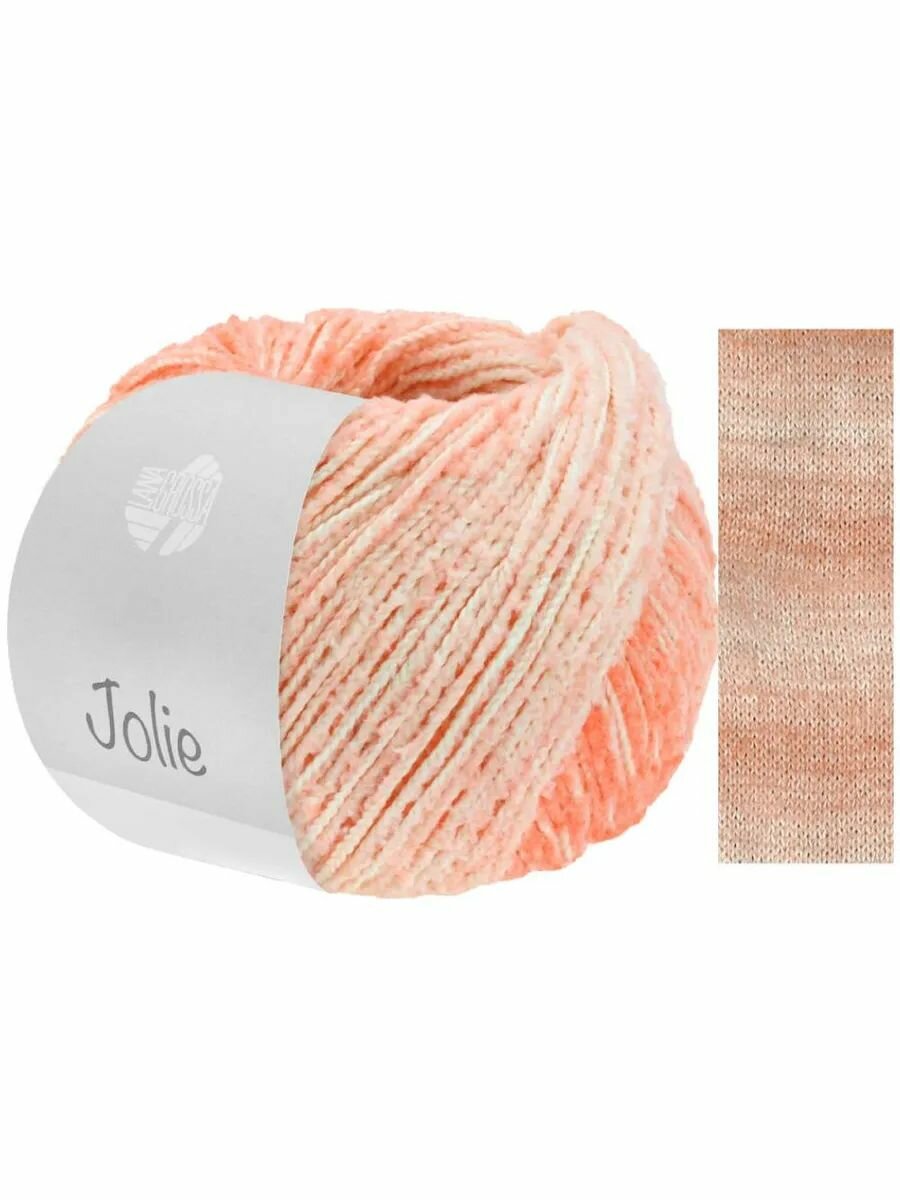 Пряжа для вязания Lana Grossa Jolie Degrade плюшевая, цвет 103, 1 моток