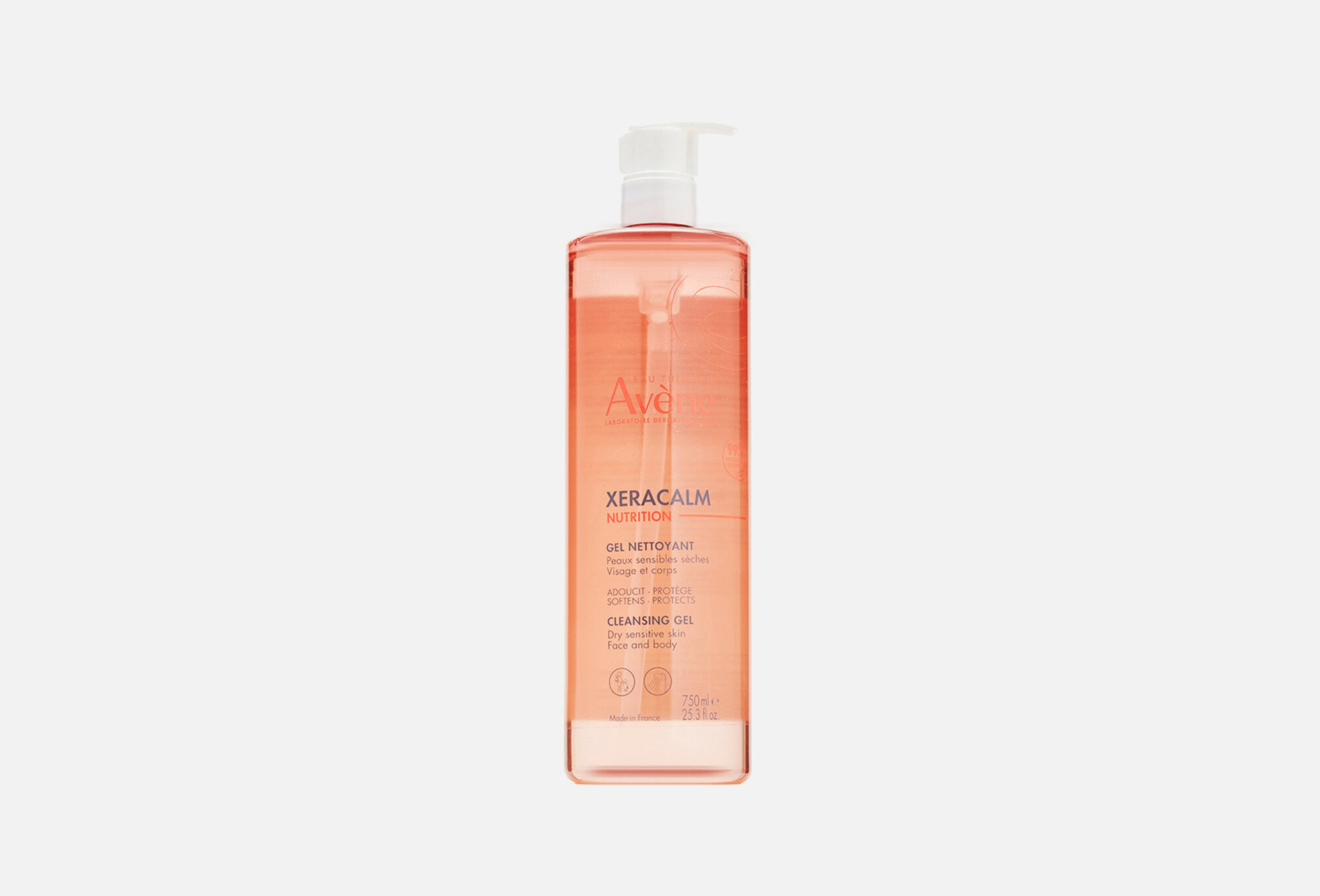 Очищающий гель EAU THERMALE AVENE XERACALM Nutrition 750 мл