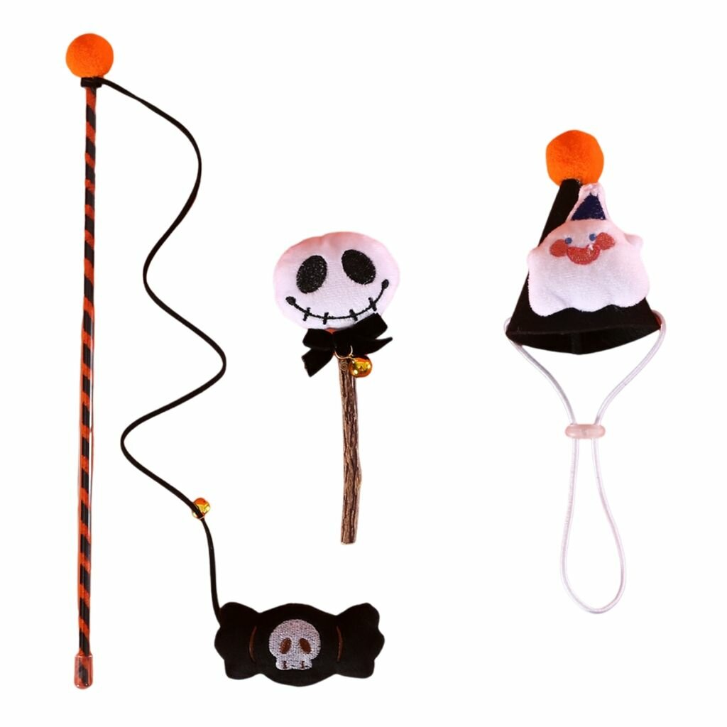 Игрушка для кошек с удочкой и конусом