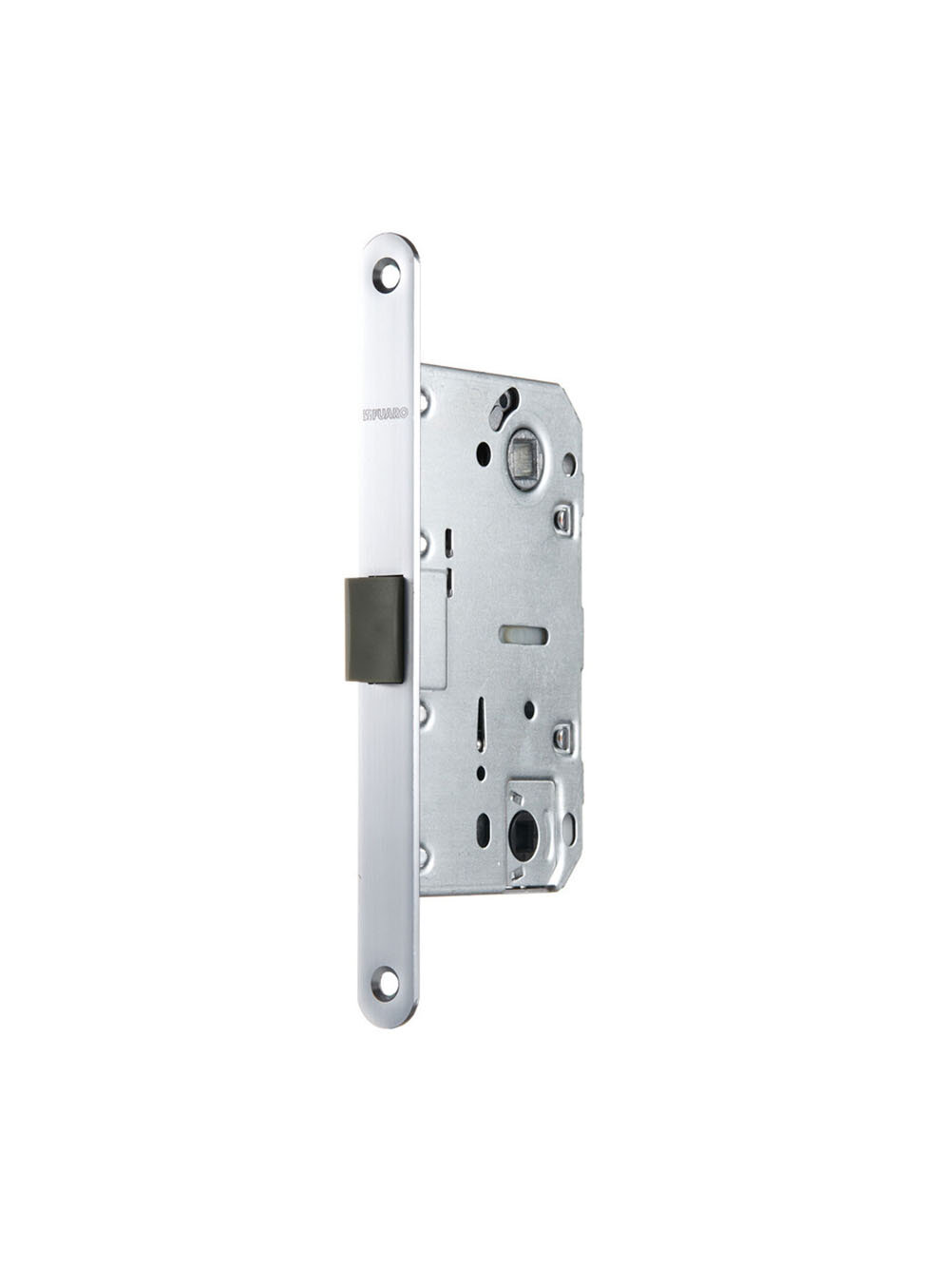 Замок врезной PLASTP96WC-50 SSC для межкомнатной двери под фиксатор сатинированный хром