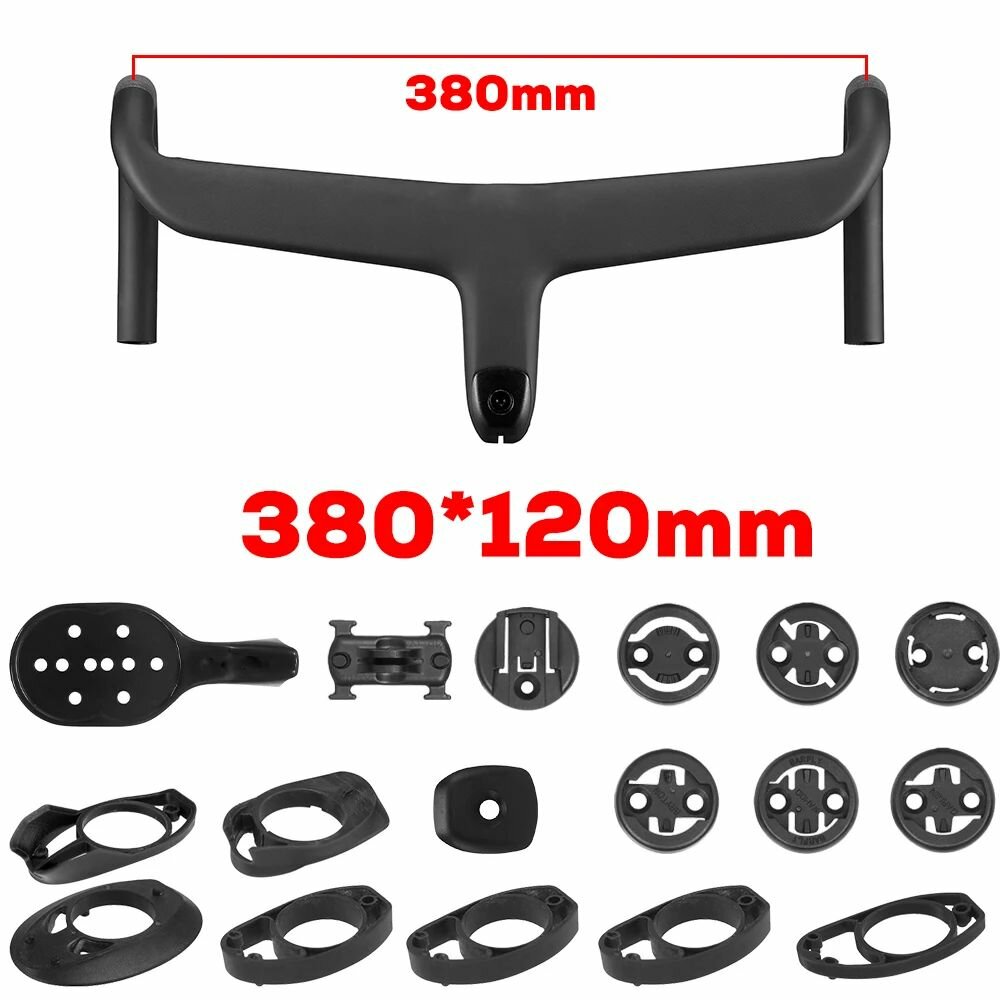 Руль Roval для шоссейного велосипеда Sl7 Sl8 с полной внутренней прокладкой тросов, интегрированный кокпит Di2, карбоновый руль T1000 с креплением