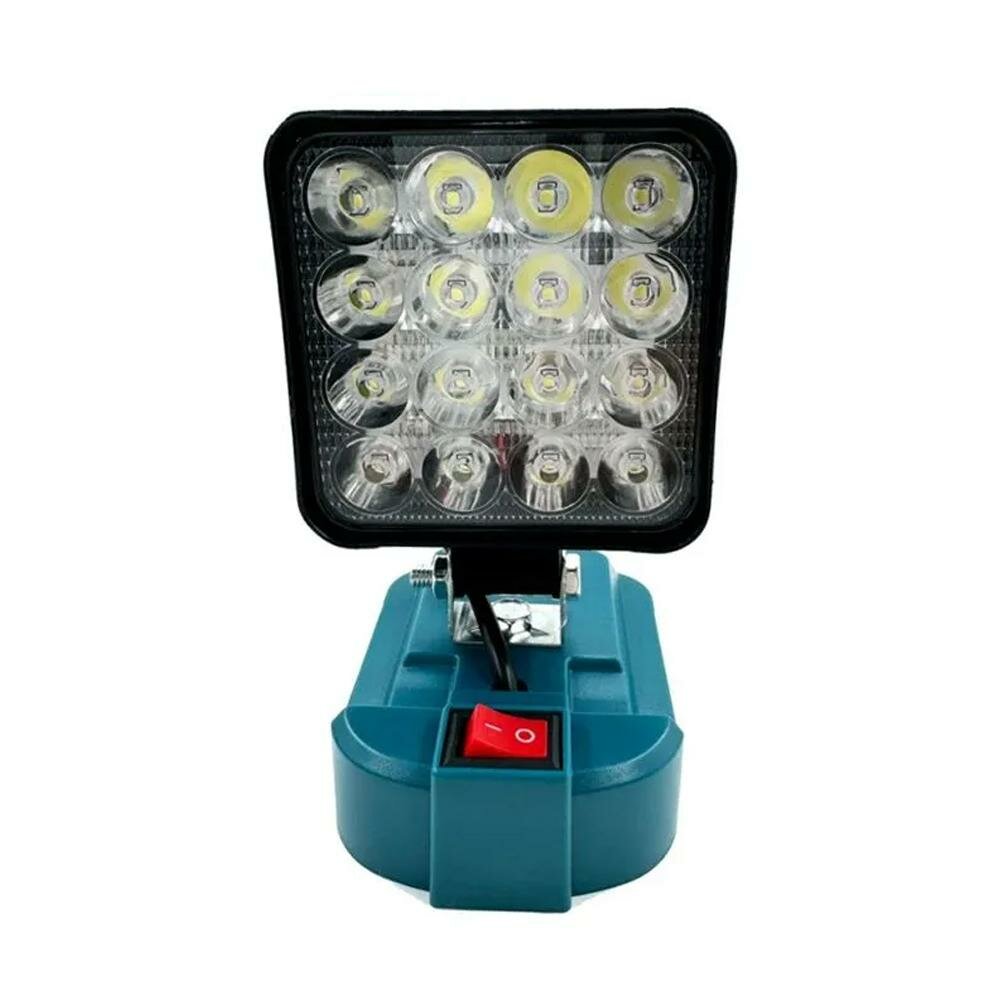 3-дюймовый светодиодный рабочий фонарь, совместимый с фонариком Makita 14,4 В 18 В с литий-ионным аккумулятором, портативным аварийным освещением для кемпинга