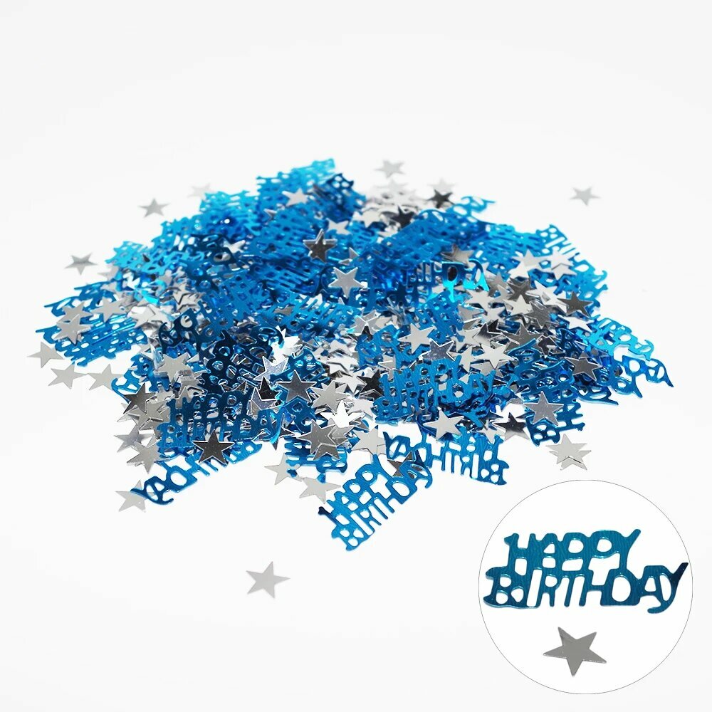 Конфетти для праздника Синий, A6