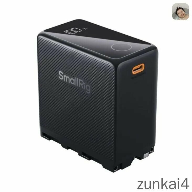 SmallRig NP-F970 USB-C прямой заряд батареи для активного отдыха 10500mAh 4469AC пригоден для камер iPhone и Android