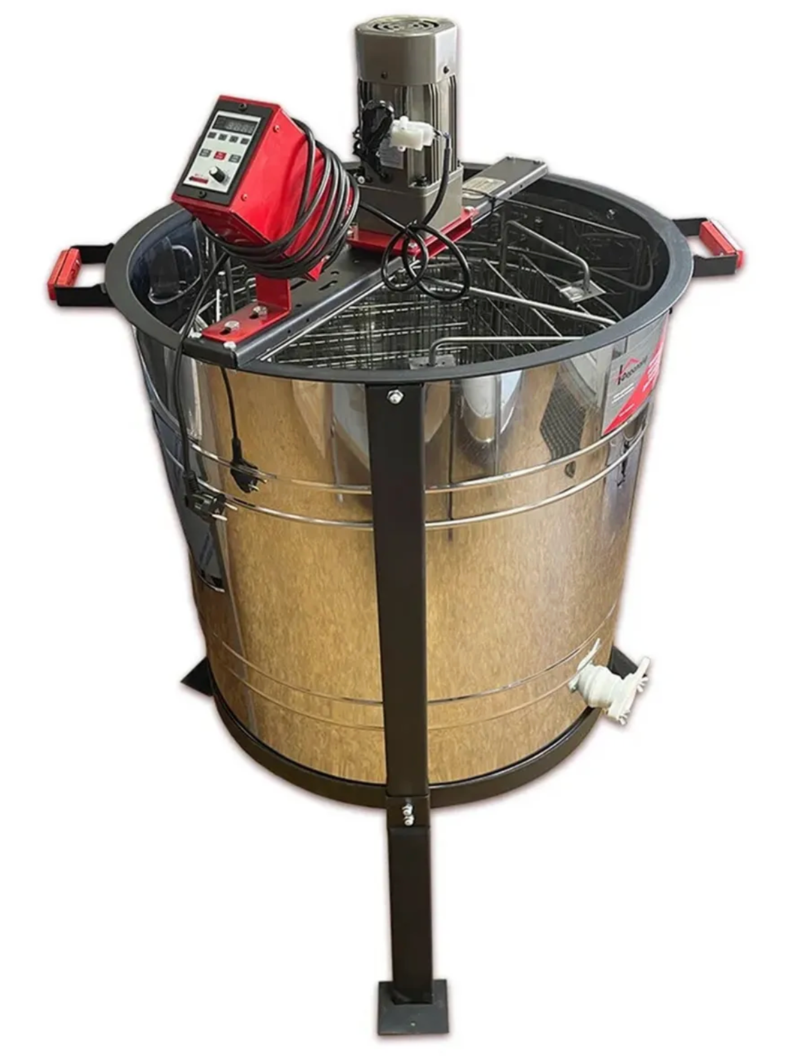 Медогонка 4-х рамочная оборотная, с электроприводом РЭК-1