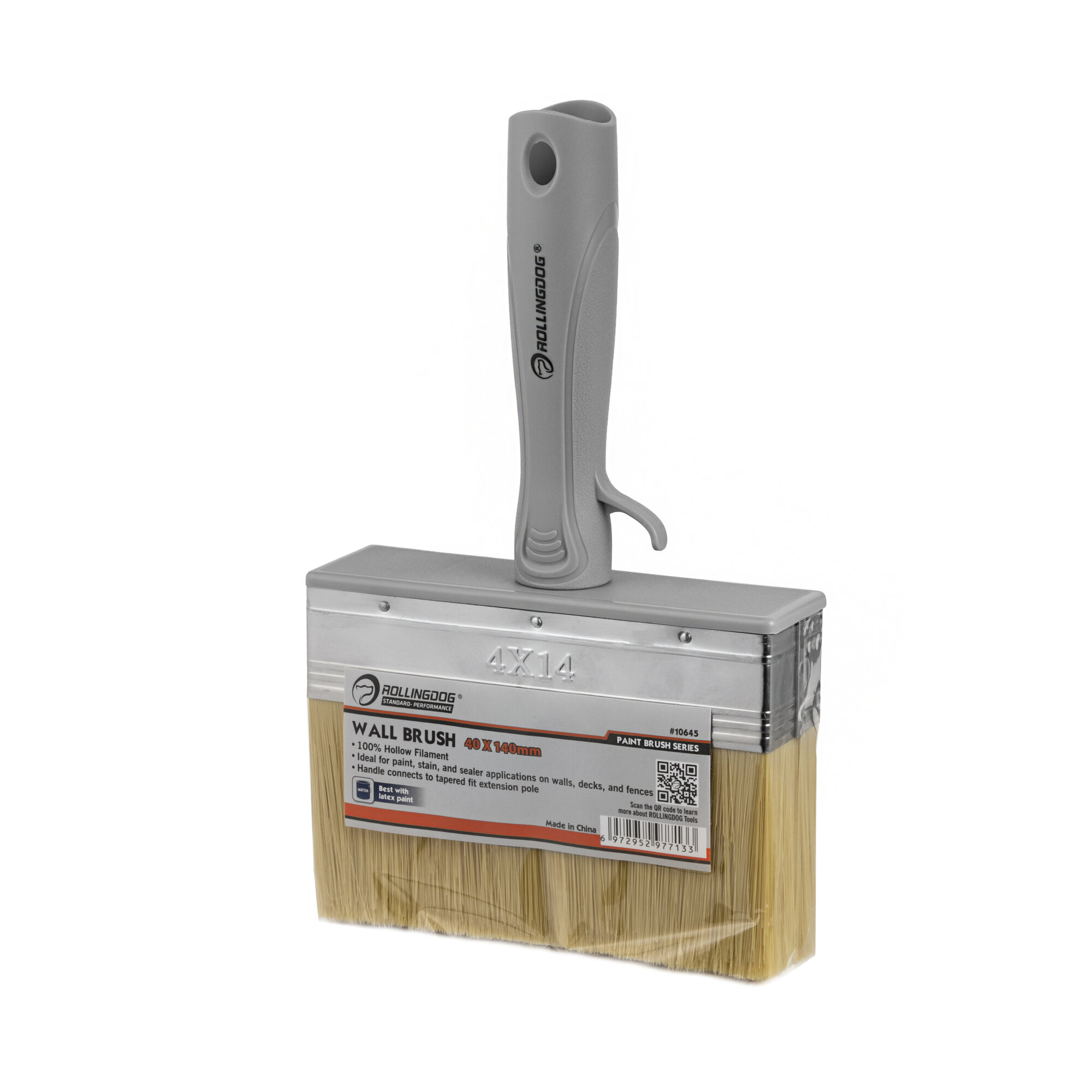 Кисть макловица Rollingdog L100 40х140мм, синтетика, серия Standard, арт.10645