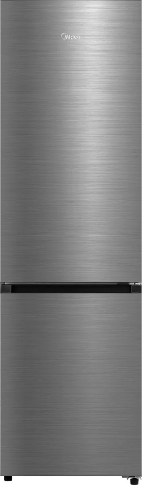 Двухкамерный холодильник отдельностоящий Midea MDRB519MGE46ID, высота 201 см, 386 л, класс A++, нержавеющая сталь,